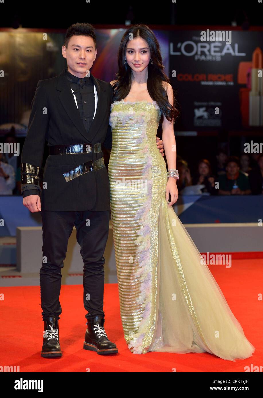 Bildnummer: 58412427 Datum: 01.09.2012 Copyright: imago/Xinhua Chinese actress Angelababy Yang ...