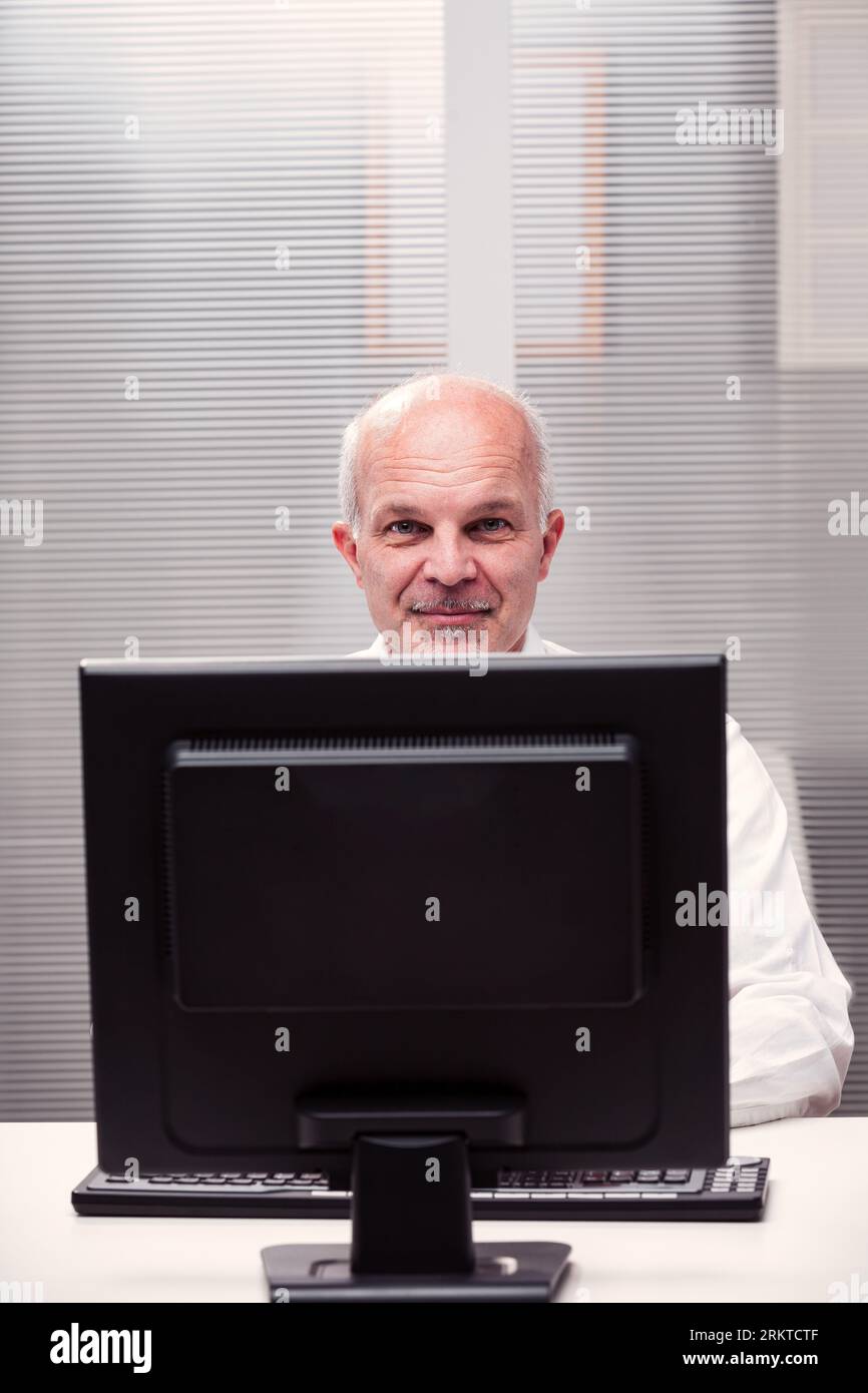 Crisp white shirt peeking hi-res stock photography and images - Alamy