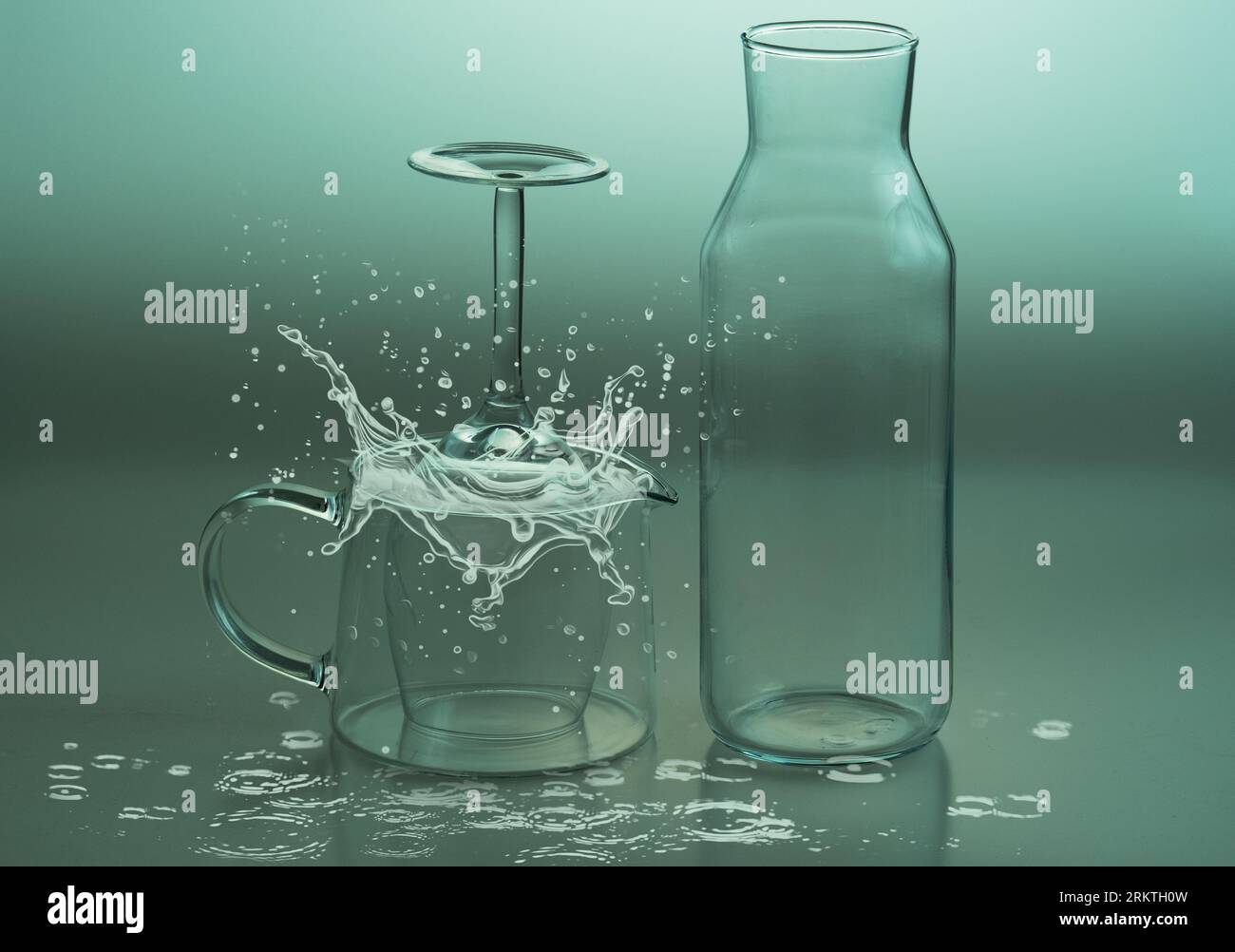 Refill water glass hi-res stock photography and images - Alamy