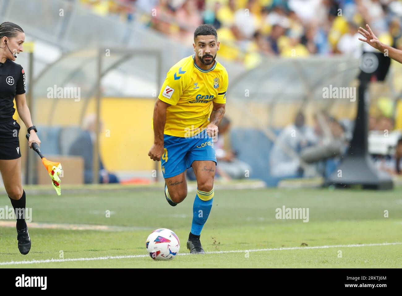 Las Palmas, Spain. 25th Aug, 2023. Alex Suarez (LasPalmas) Football ...
