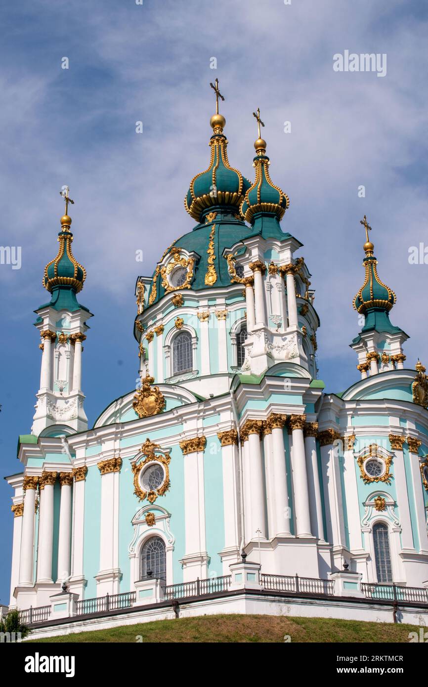 St. Andrew's Church is an Orthodox church in Kyiv, consecrated in the ...