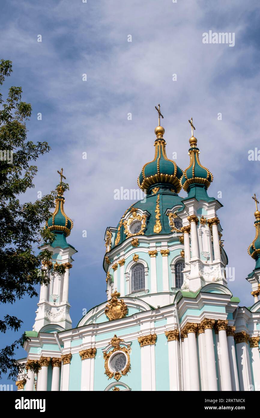 St. Andrew's Church is an Orthodox church in Kyiv, consecrated in the ...
