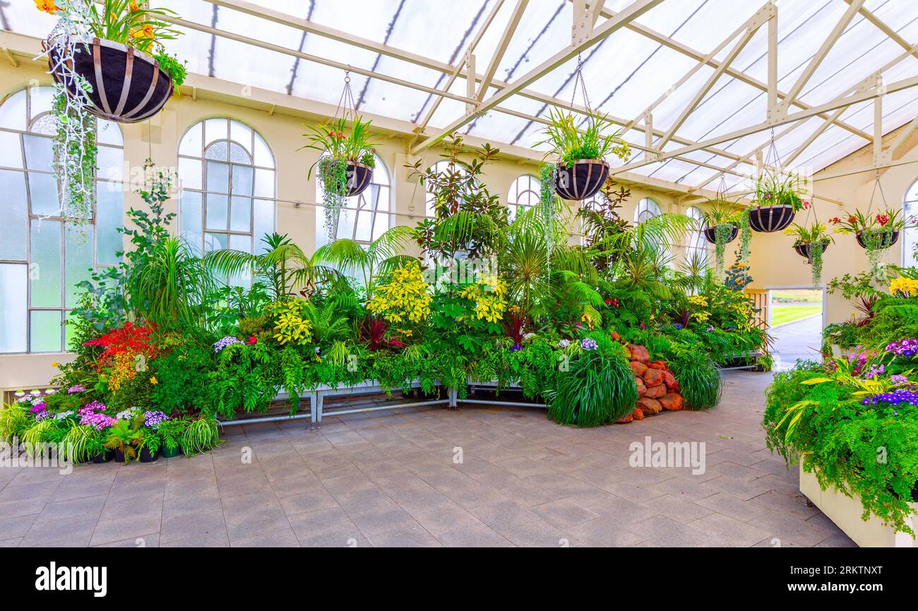 City Park in Launceston, Tasmania, Australia. Pictured: an interior ...