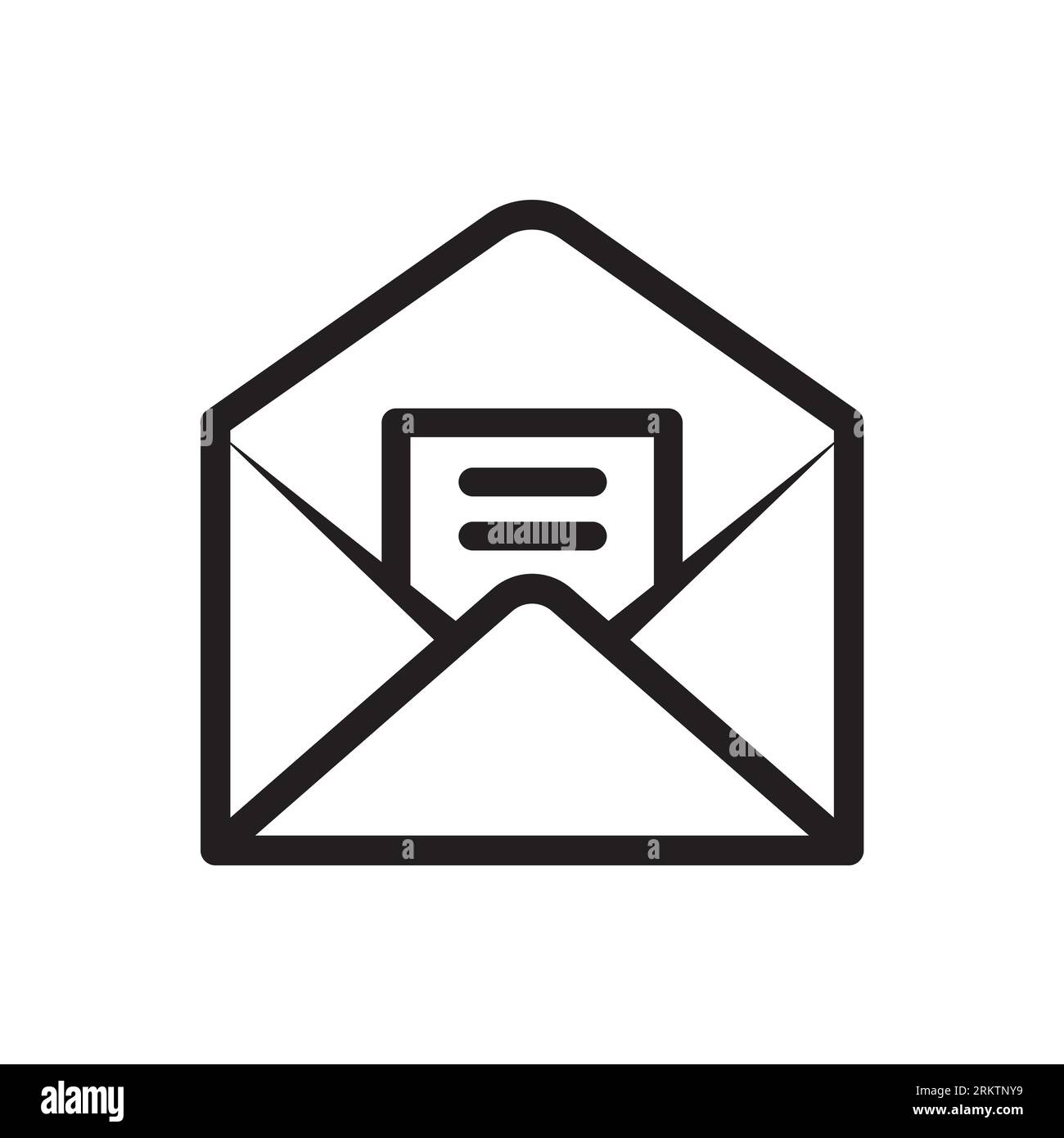 Envelope icon vector, illustration logo template for many purpose ...
