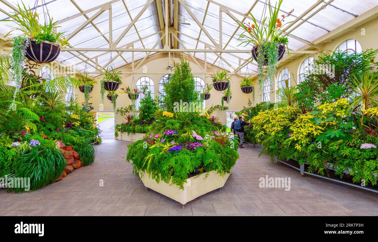 City Park in Launceston, Tasmania, Australia. Pictured: an interior ...