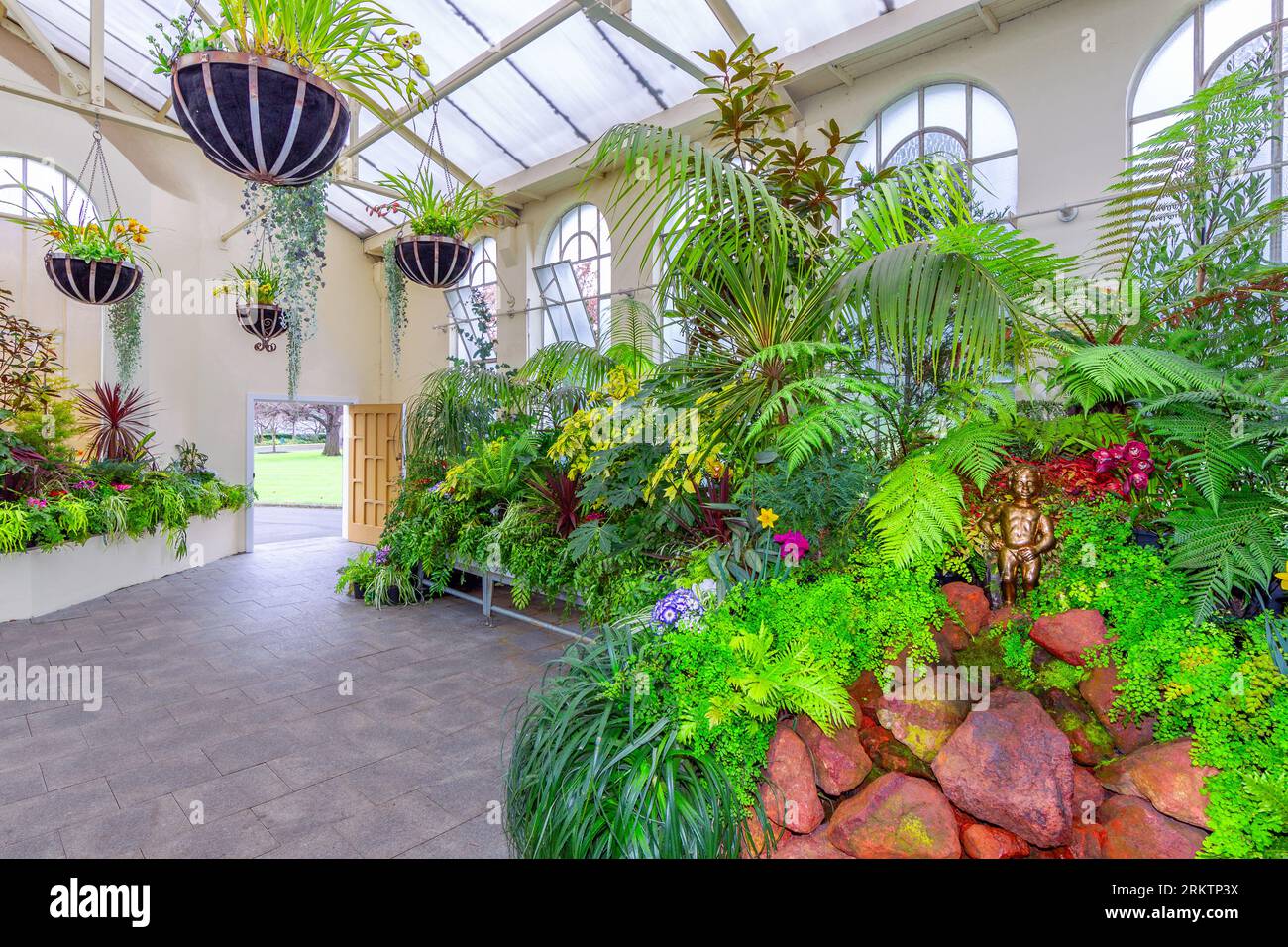 City Park in Launceston, Tasmania, Australia. Pictured: an interior ...