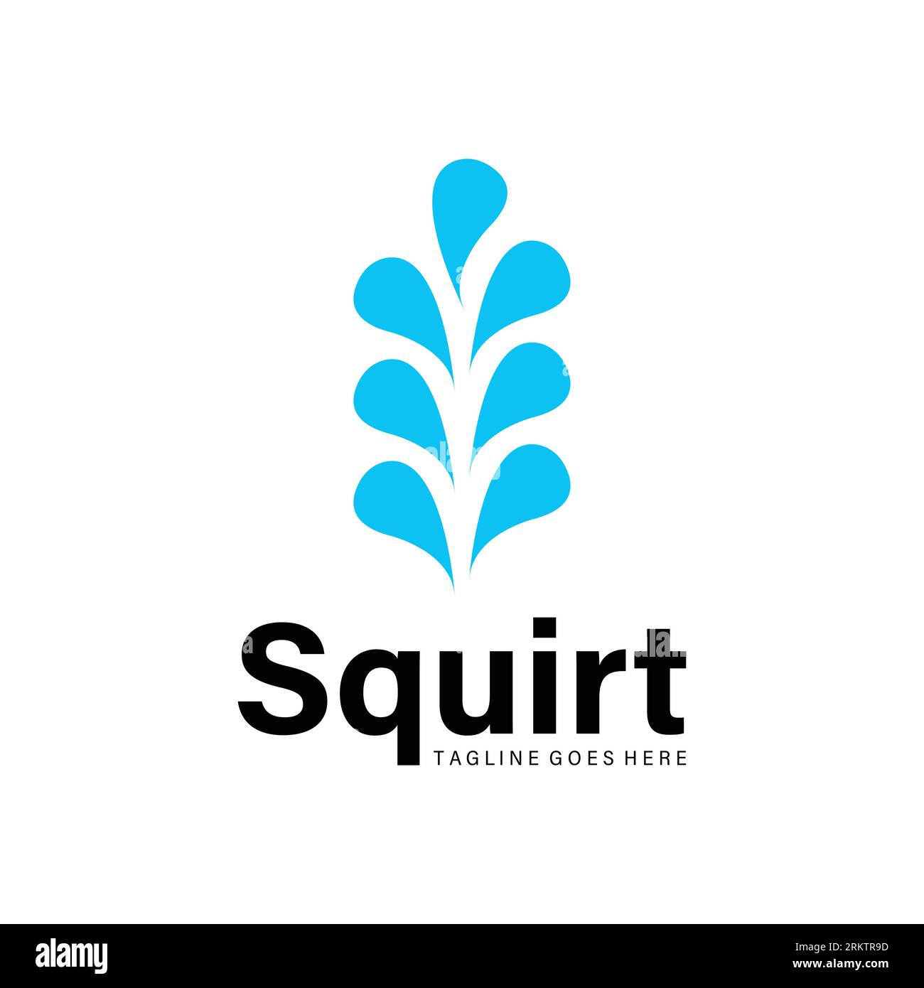 Water squirt fountain logo icon vector template Stock Vector Image ... Water squirt fountain logo icon vector template Stock Vector Image ...