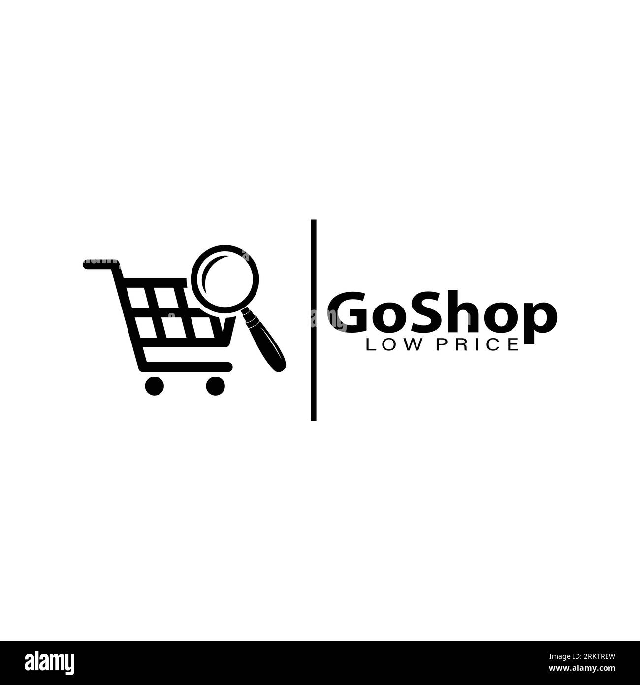 go shop shopping bag logo vector icon Template Stock Vector Image & Art ...