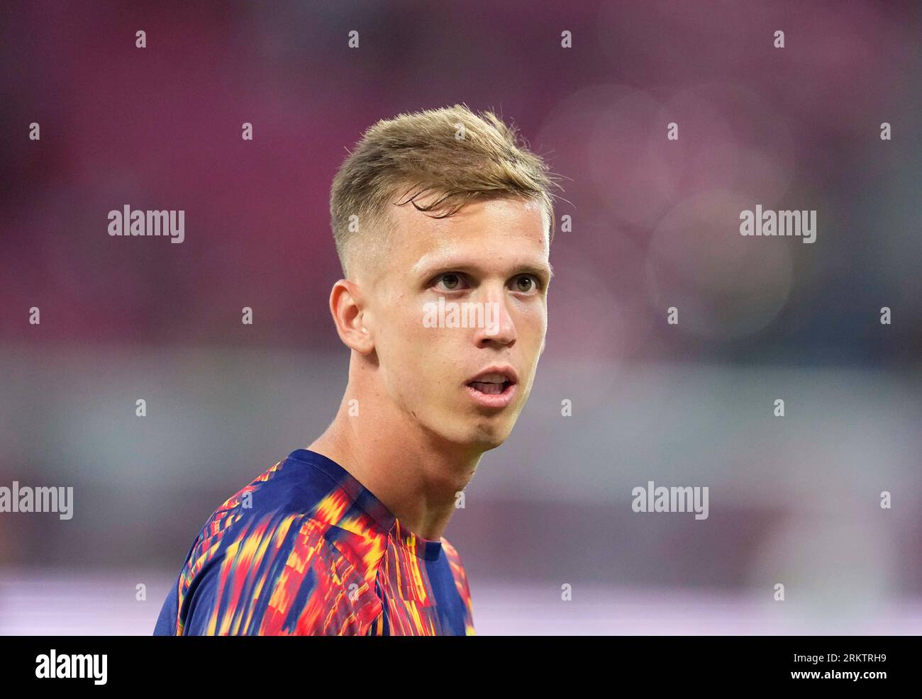 August 26 2023 Dani Olmo Rb Leipzig Looks On During A 1 Bundesliga