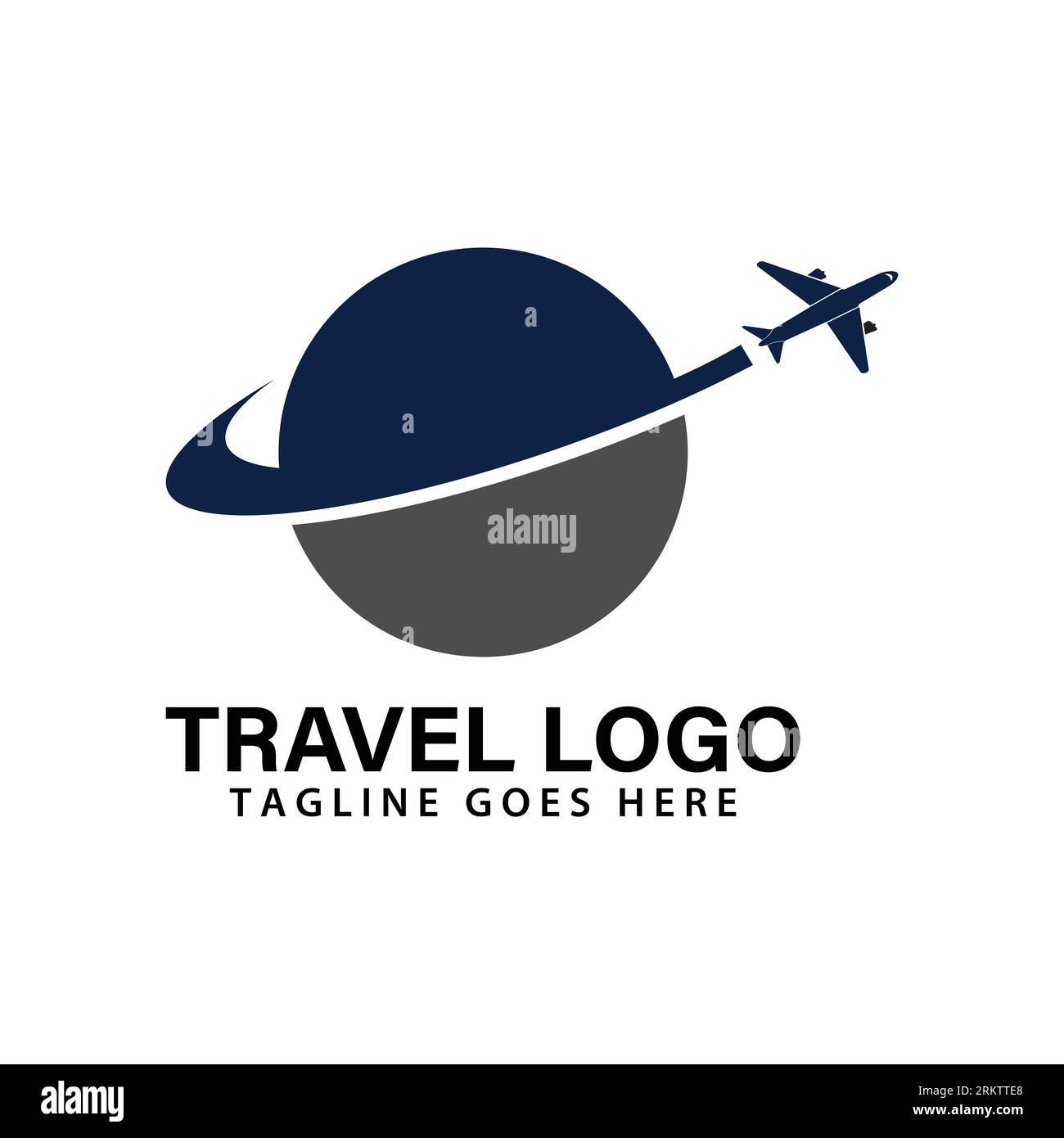 Airline logo and traveling logo Stock Vector Images - Alamy