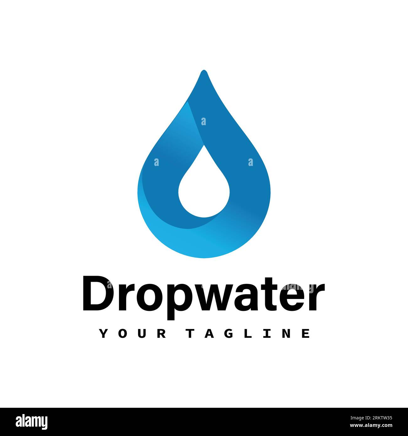 Drop Water Logo and Icon Vector Template Stock Vector Image & Art - Alamy