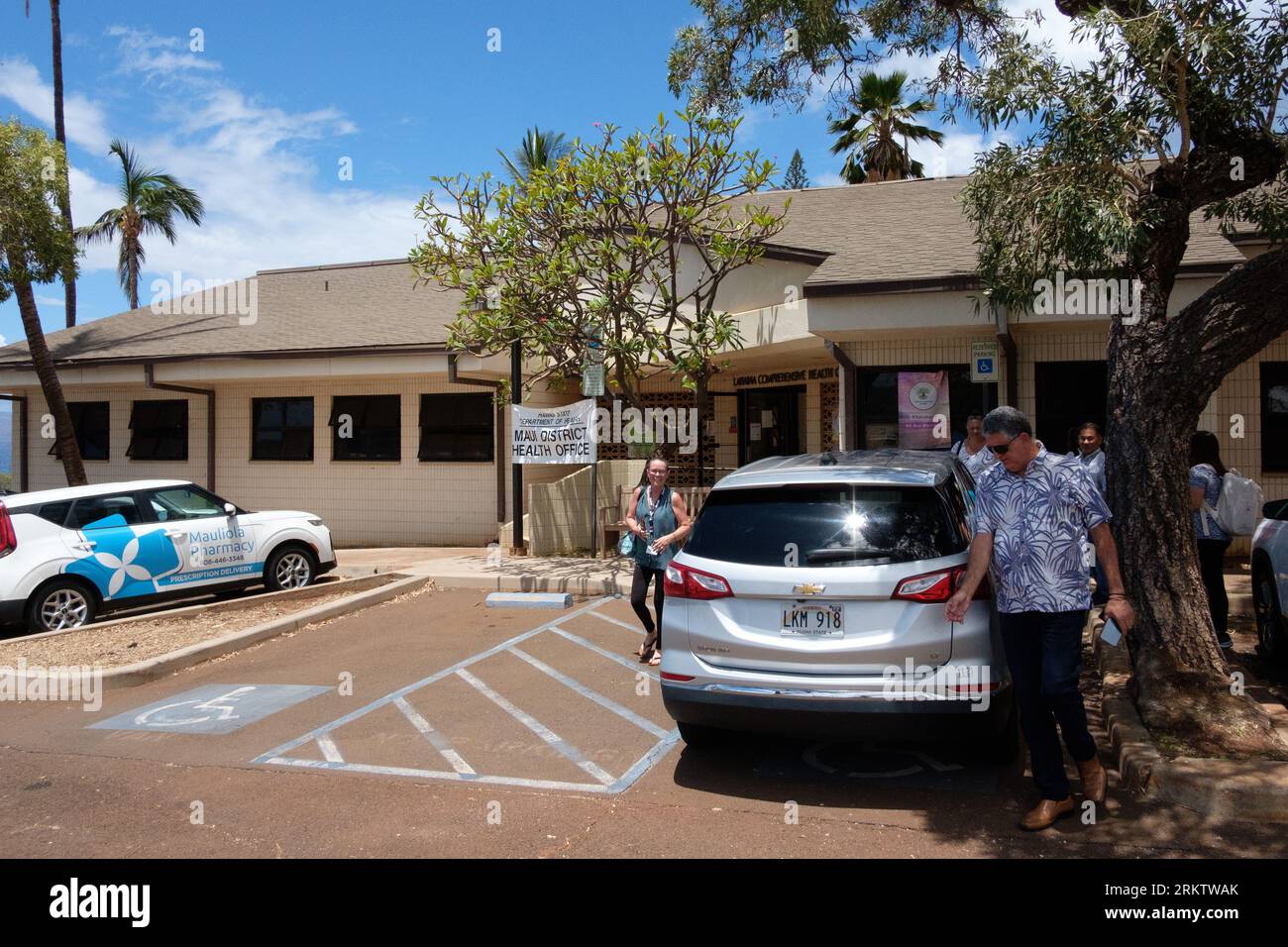 Lahaina, Hawaii, U.S.A. 25th Aug, 2023. The exterior of the emergency ...