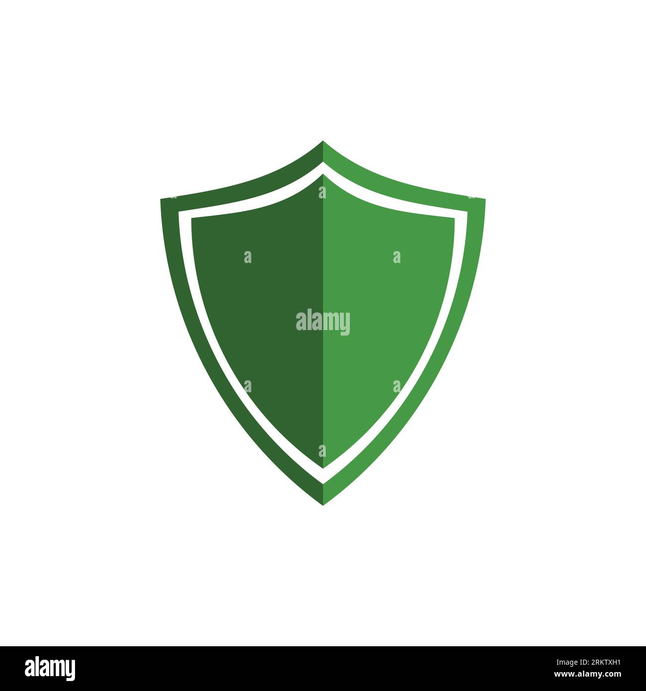Shield tick logo design Stock Vector Images - Alamy