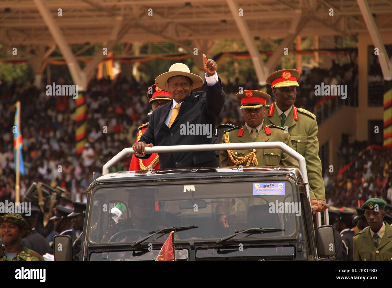 Uganda independence 50th hi-res stock photography and images - Alamy