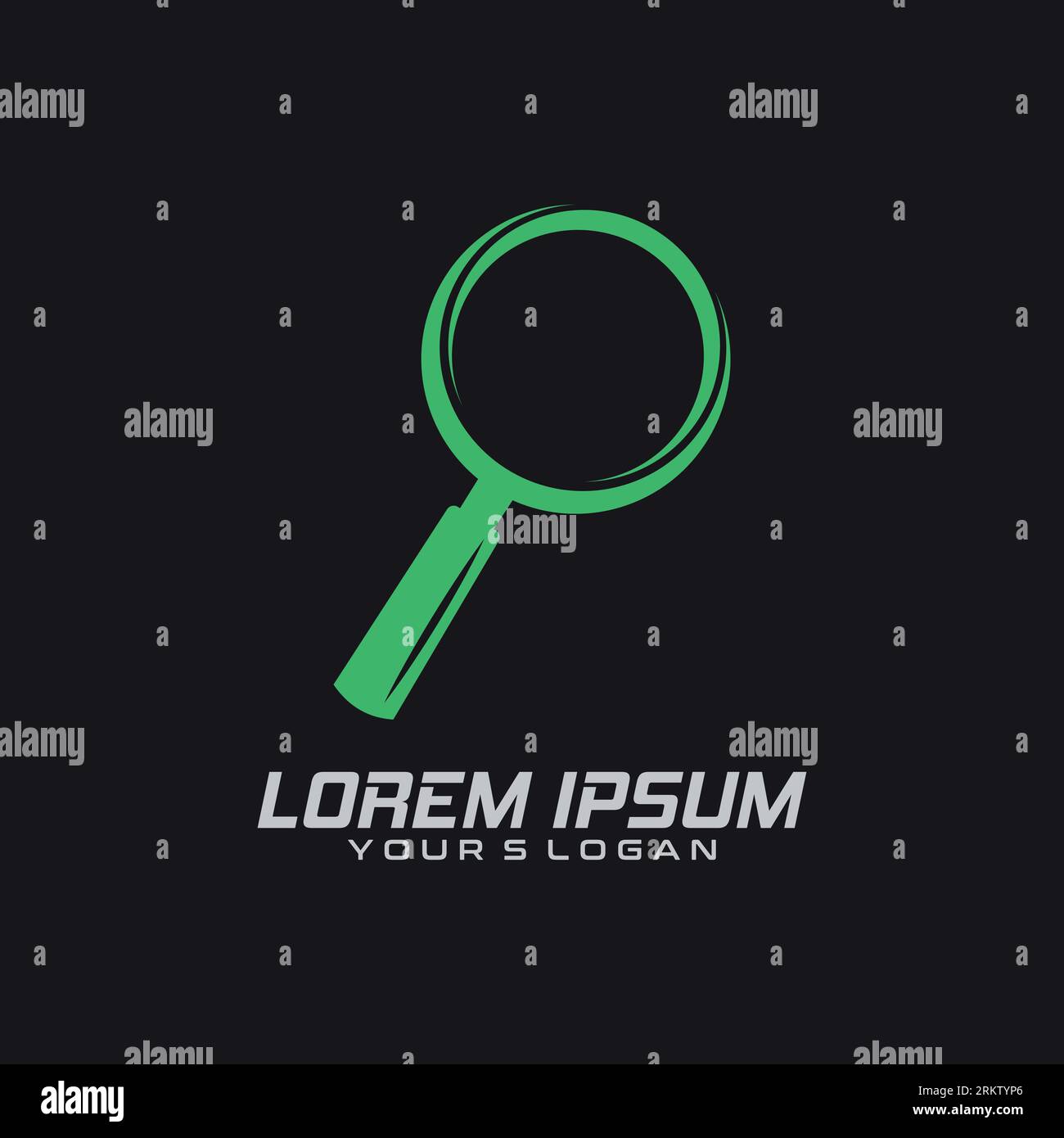 Magnifier vector flat isolated image Stock Vector Image & Art - Alamy