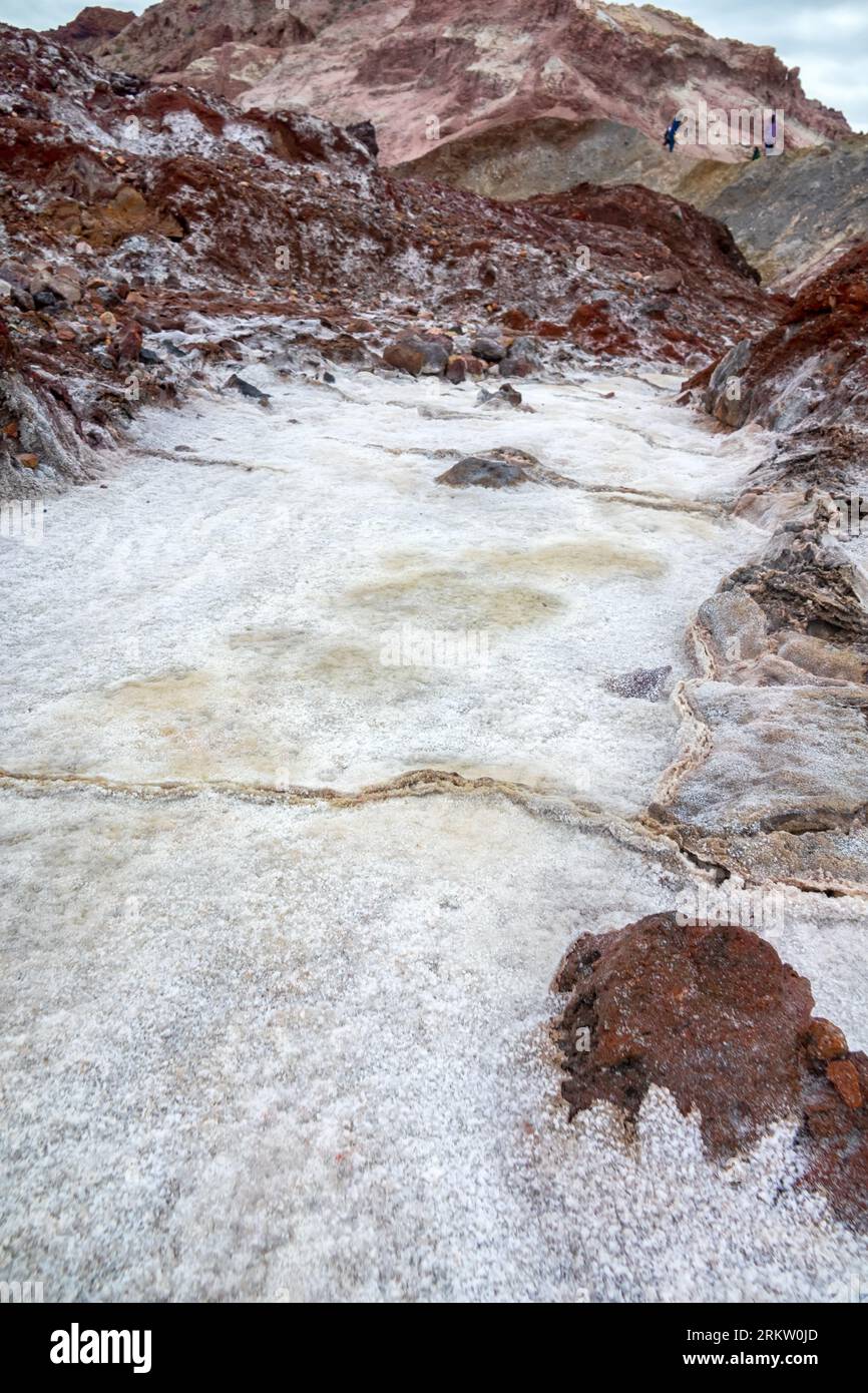 Gypsum stream after rare raine, dropped, supersaturated solutions ...