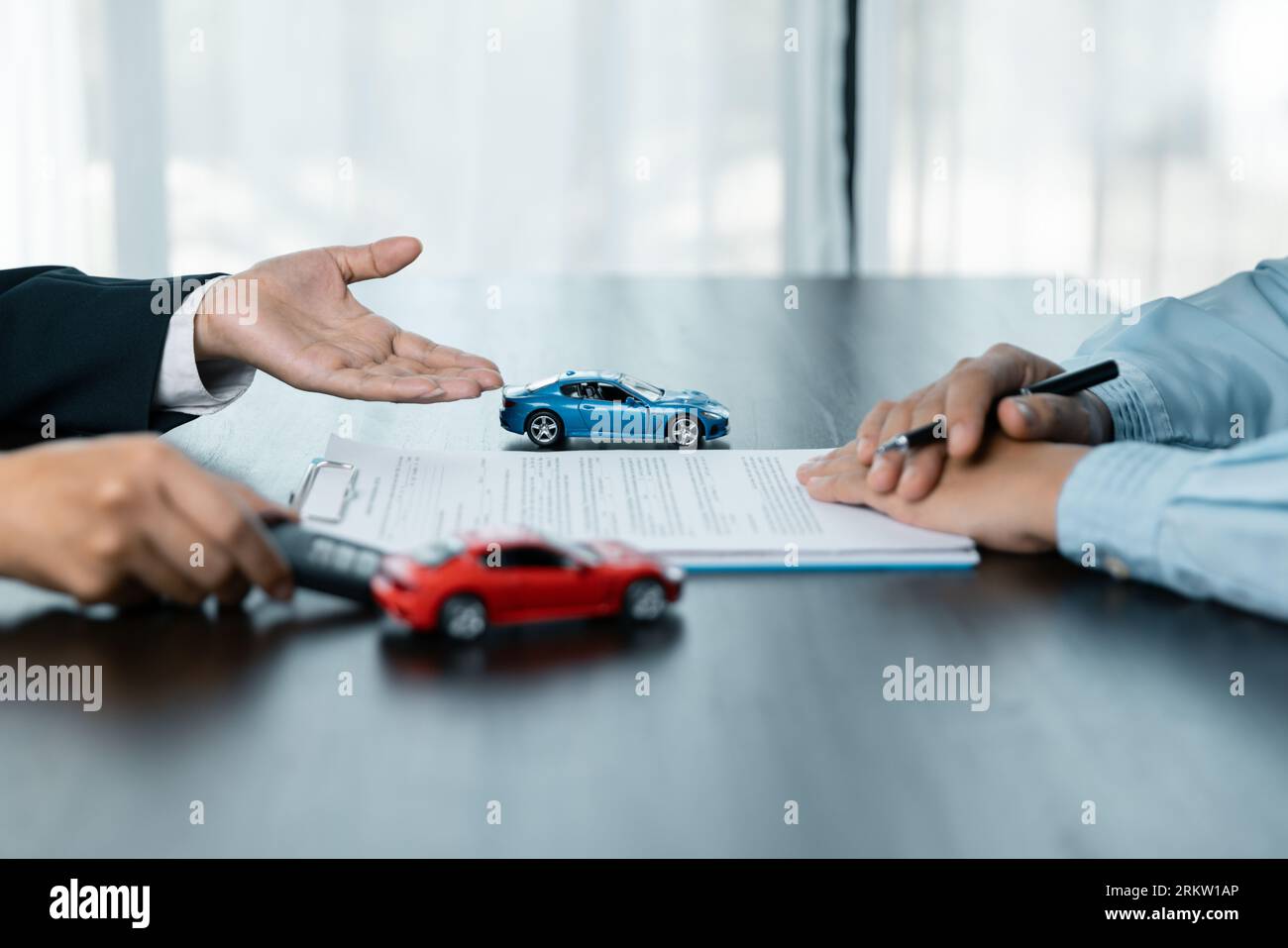 Car purchase contract hi-res stock photography and images - Alamy