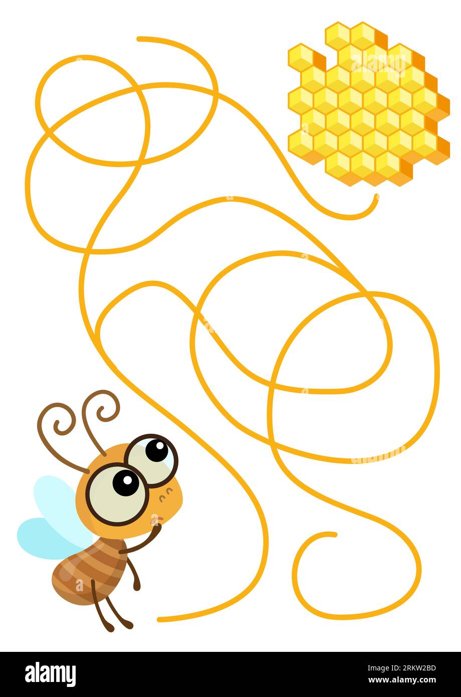 Maze game children hi-res stock photography and images - Alamy