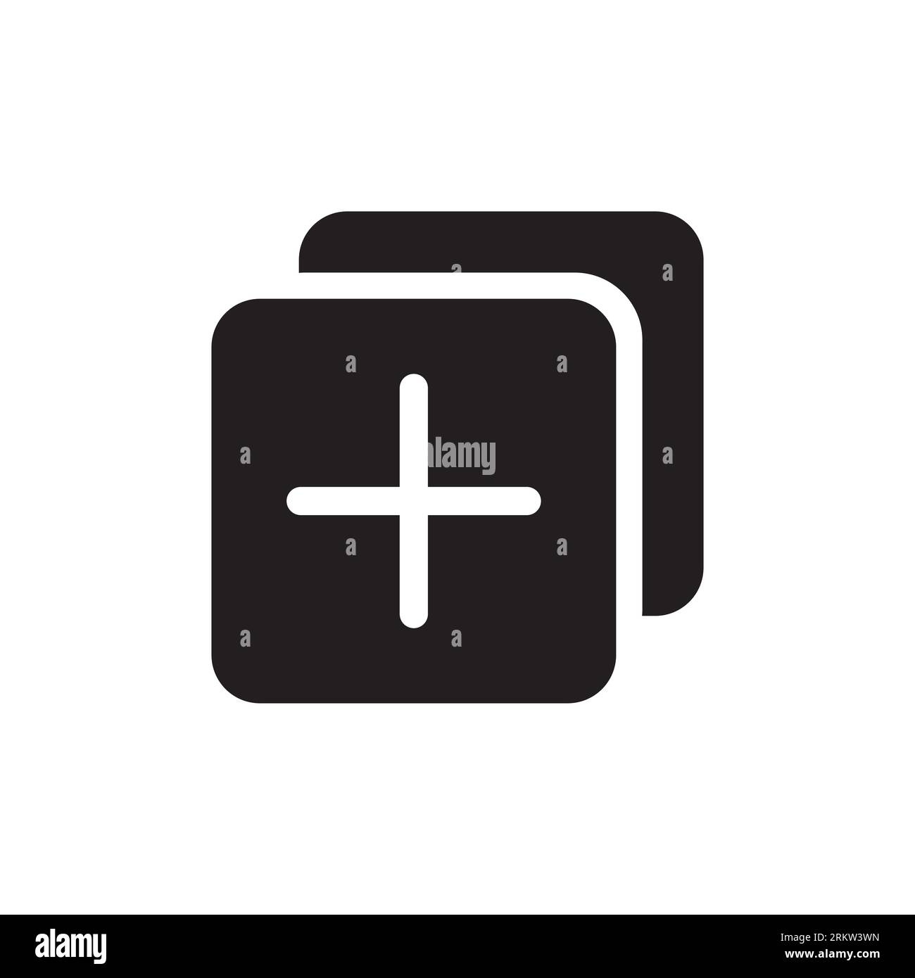 Duplicate Icon File Symbol Modern Simple Vector Icon For Website Design Mobile App Ui