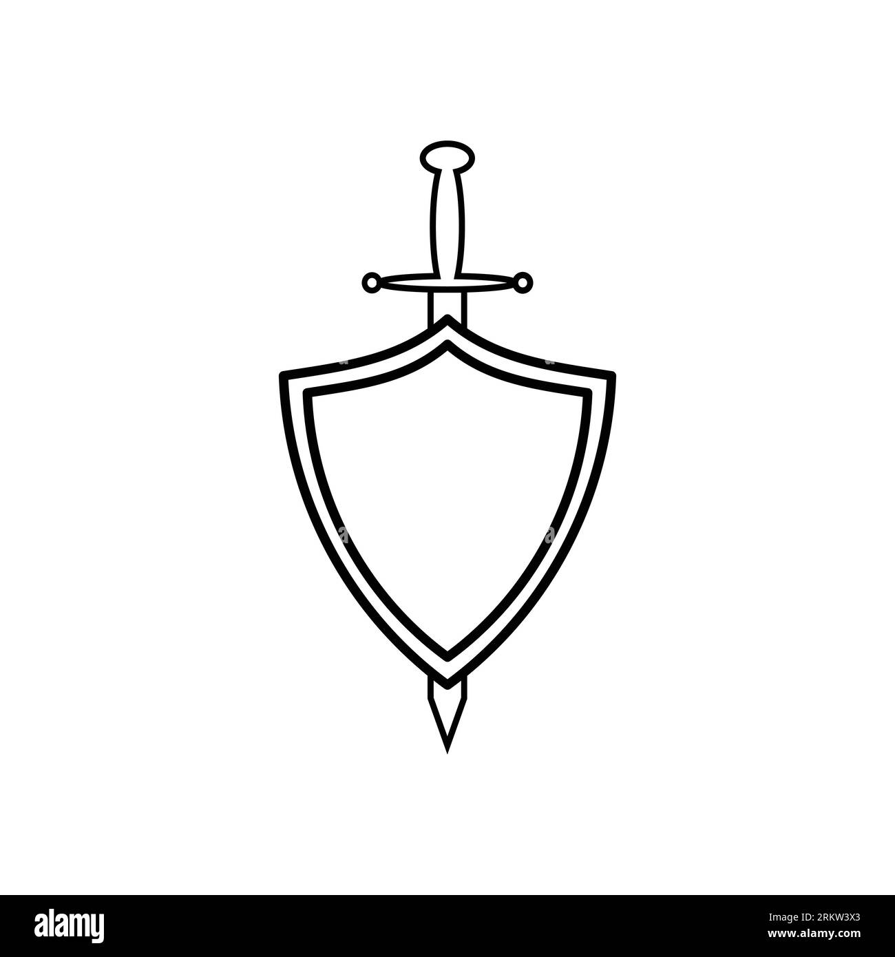 Shield Drawing Template