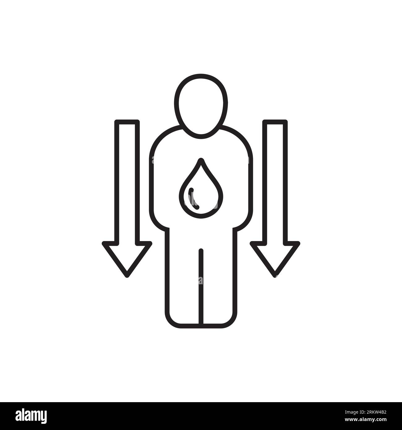 Very low water Stock Vector Images - Alamy