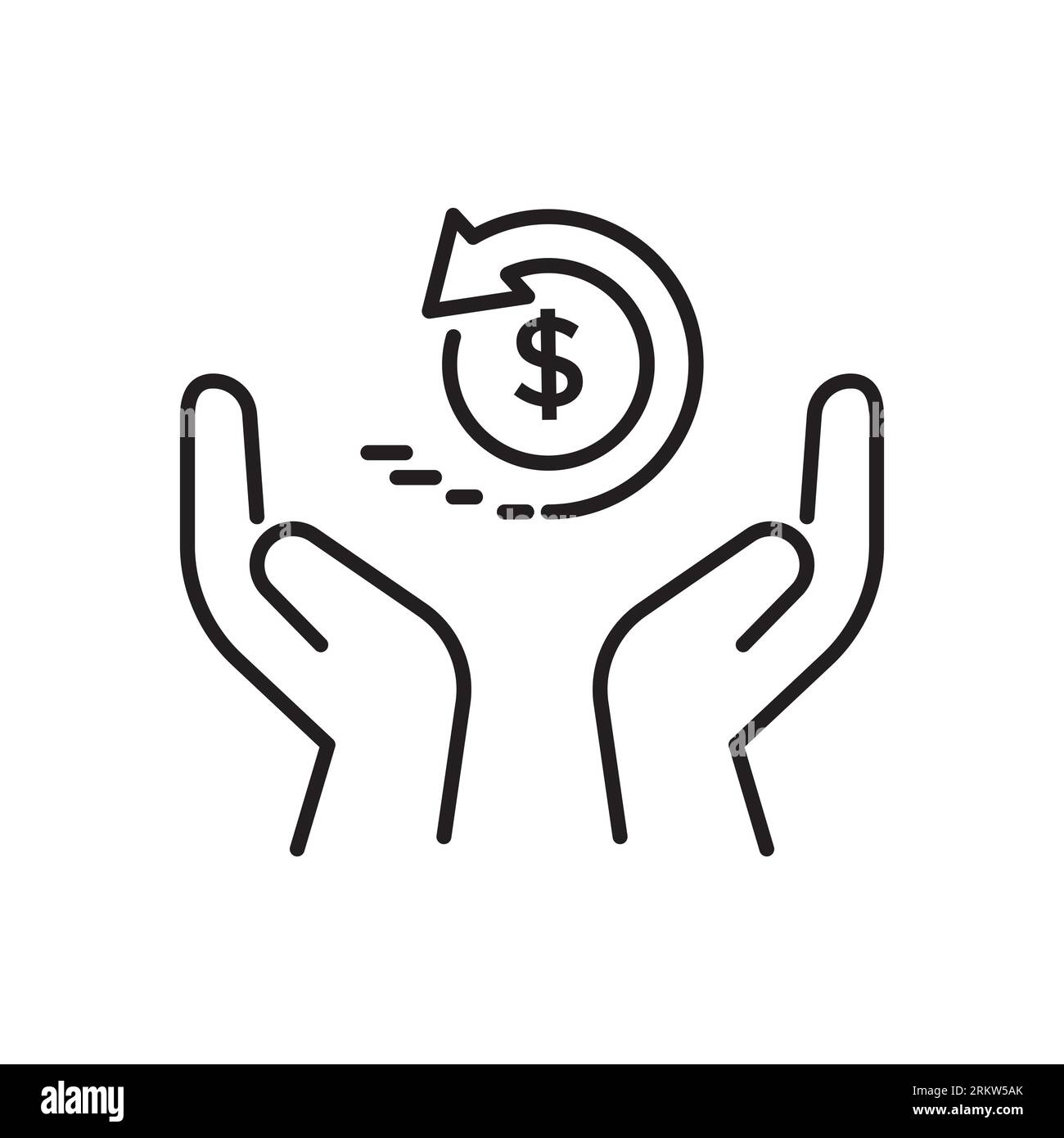 Rebate icon Stock Vector Images - Alamy