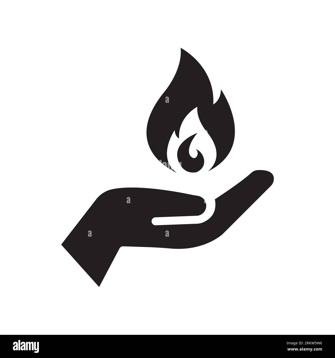 Burn finger Stock Vector Images - Alamy