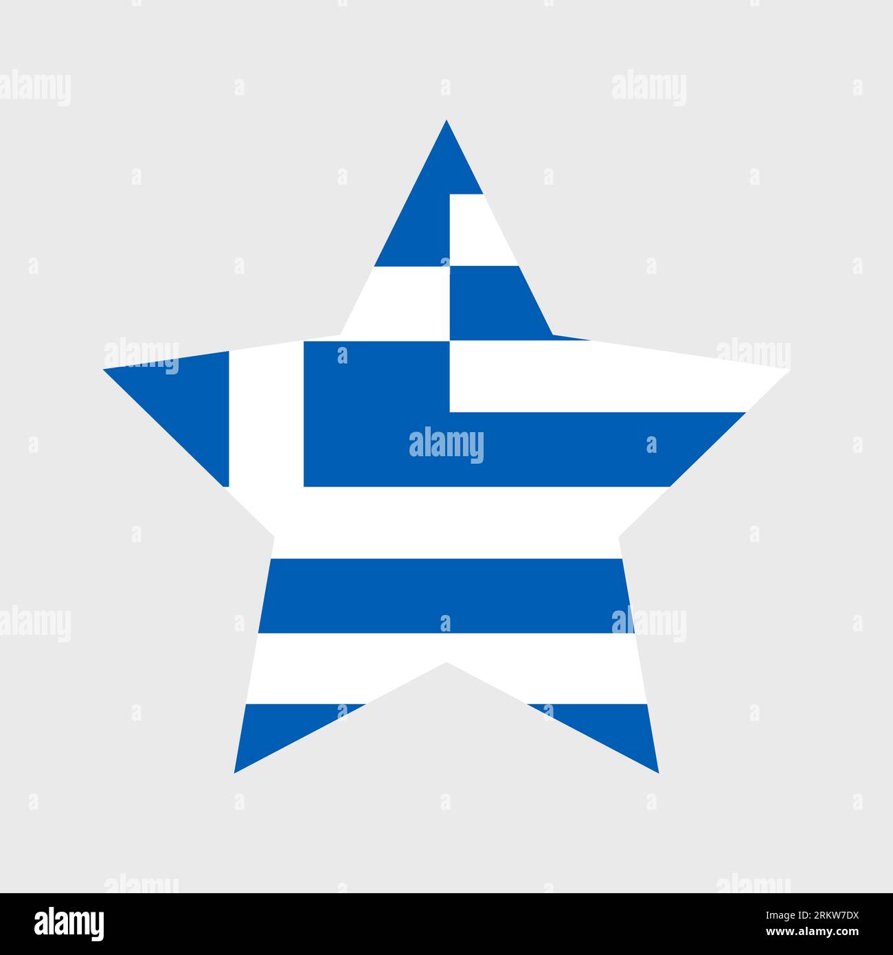 Greece flag vector icons set of illustrations in the shape of heart ...