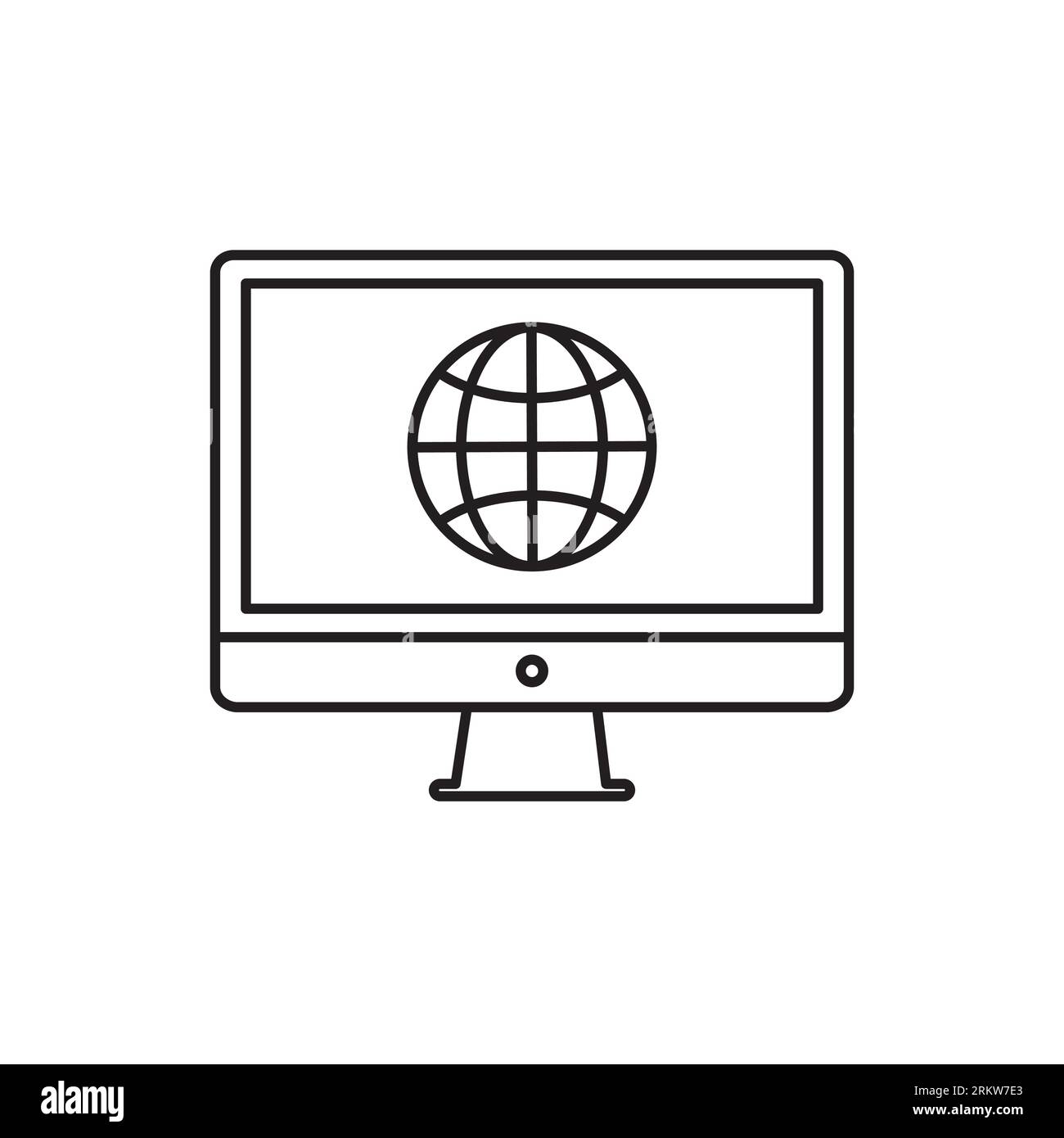 Desktop version Stock Vector Images - Alamy
