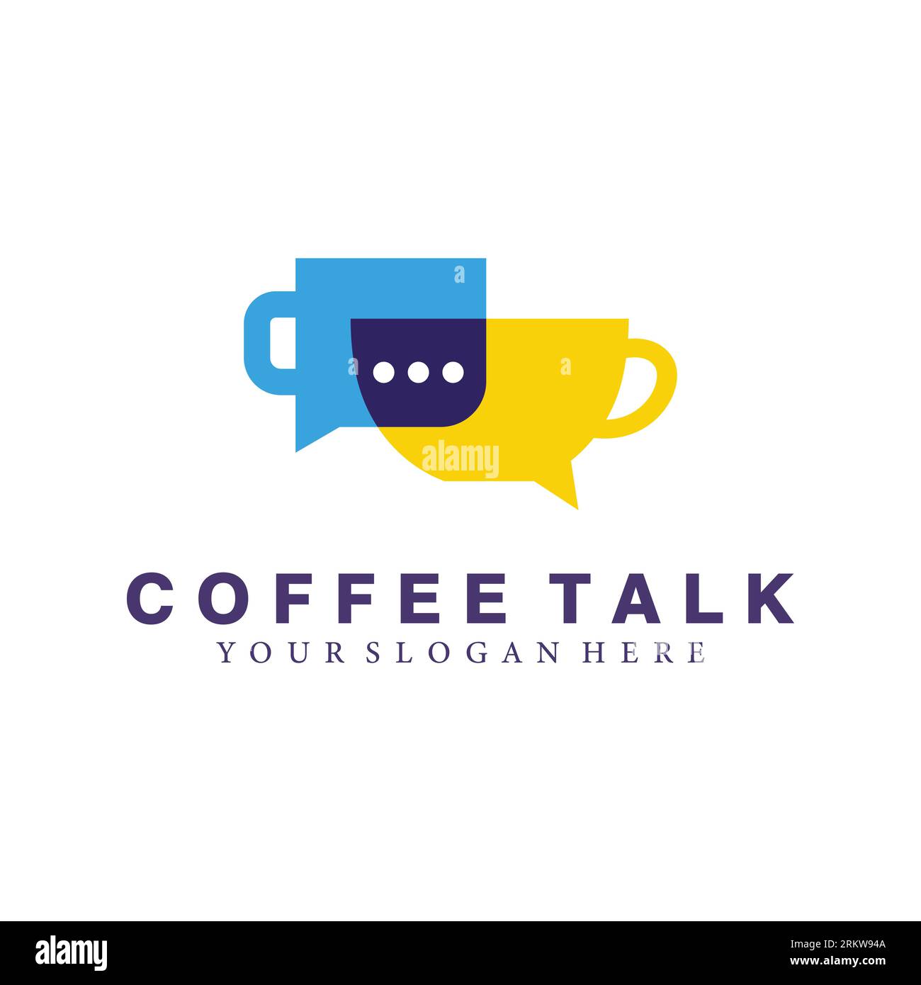 Tea logo design download Stock Vector Images - Alamy