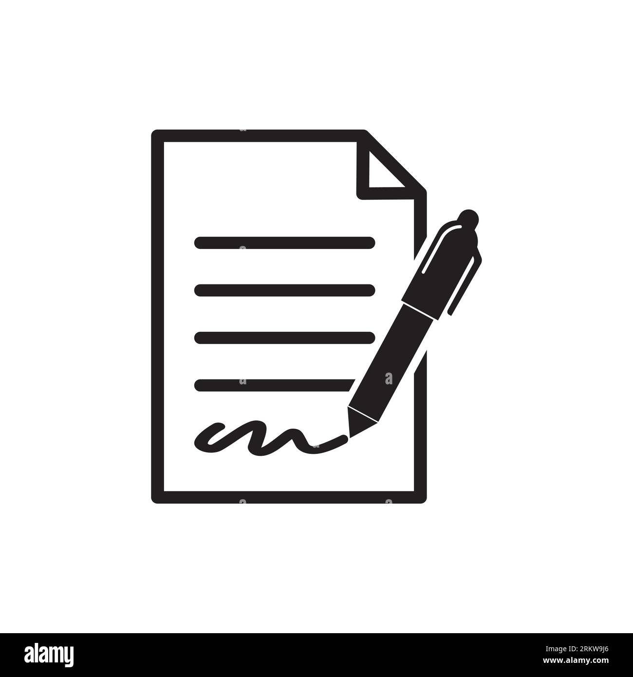 Document Icon. Professional, pixel perfect icon optimized for both ...