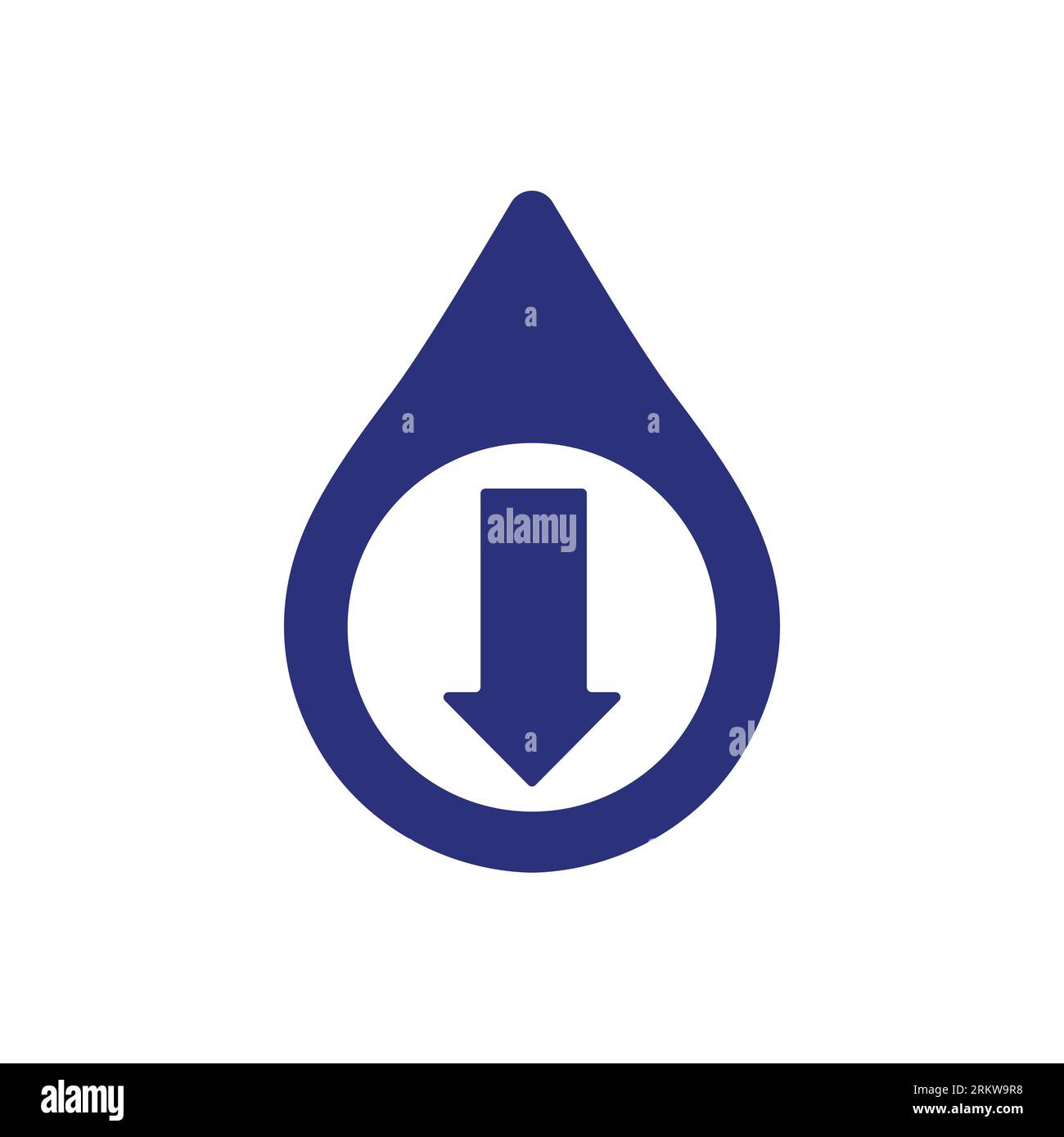 Conserve water sign Stock Vector Images - Alamy