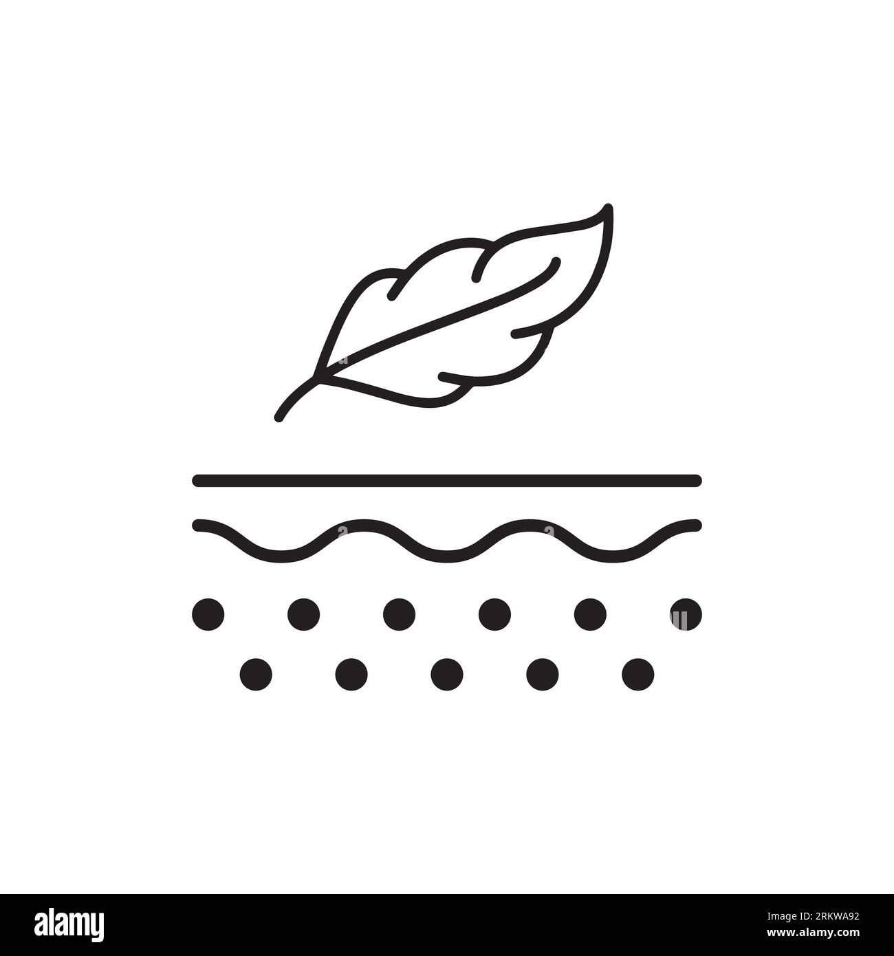 Sensitive skin icon vector vectors hi-res stock photography and images ...