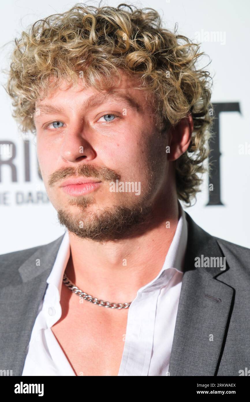 London, UK. 25th Aug, 2023. Channing Decker photographed at the English ...