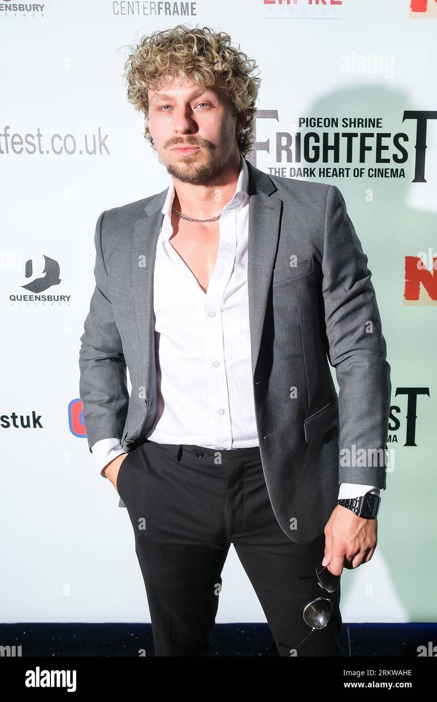 London, UK. 25th Aug, 2023. Channing Decker photographed at the English ...