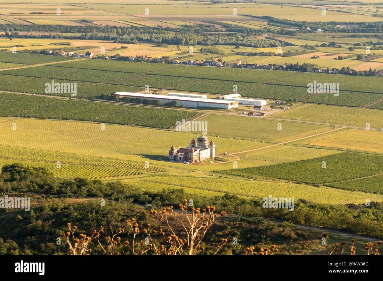 Vrsac city landscape in Serbia Stock Photo - Alamy