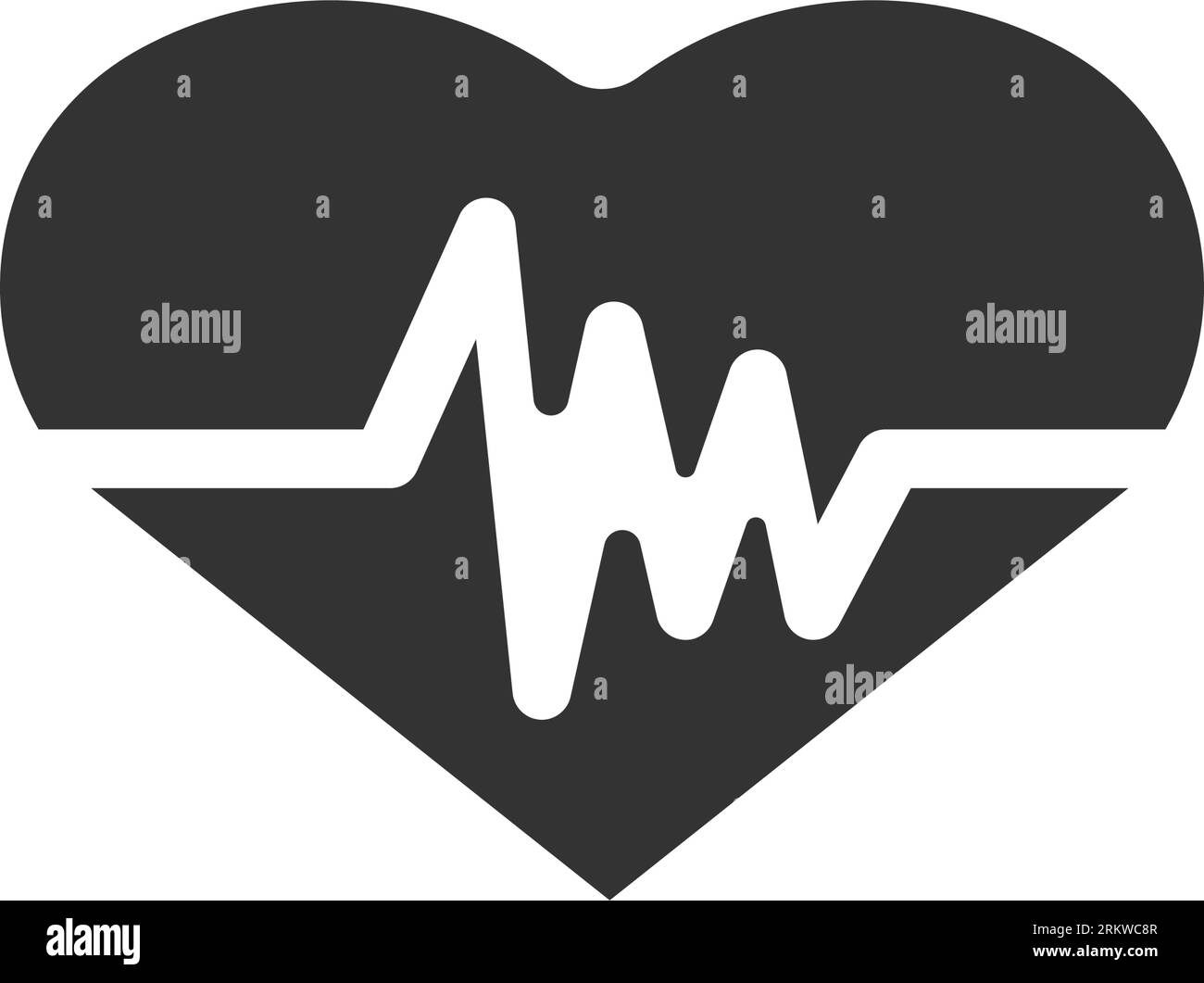 Ekg design Black and White Stock Photos & Images - Alamy