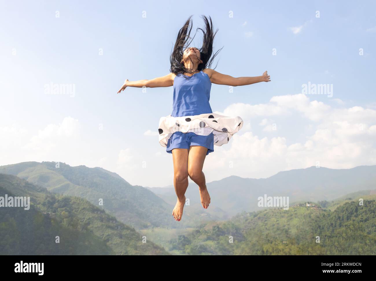 Female high jump hi-res stock photography and images - Alamy