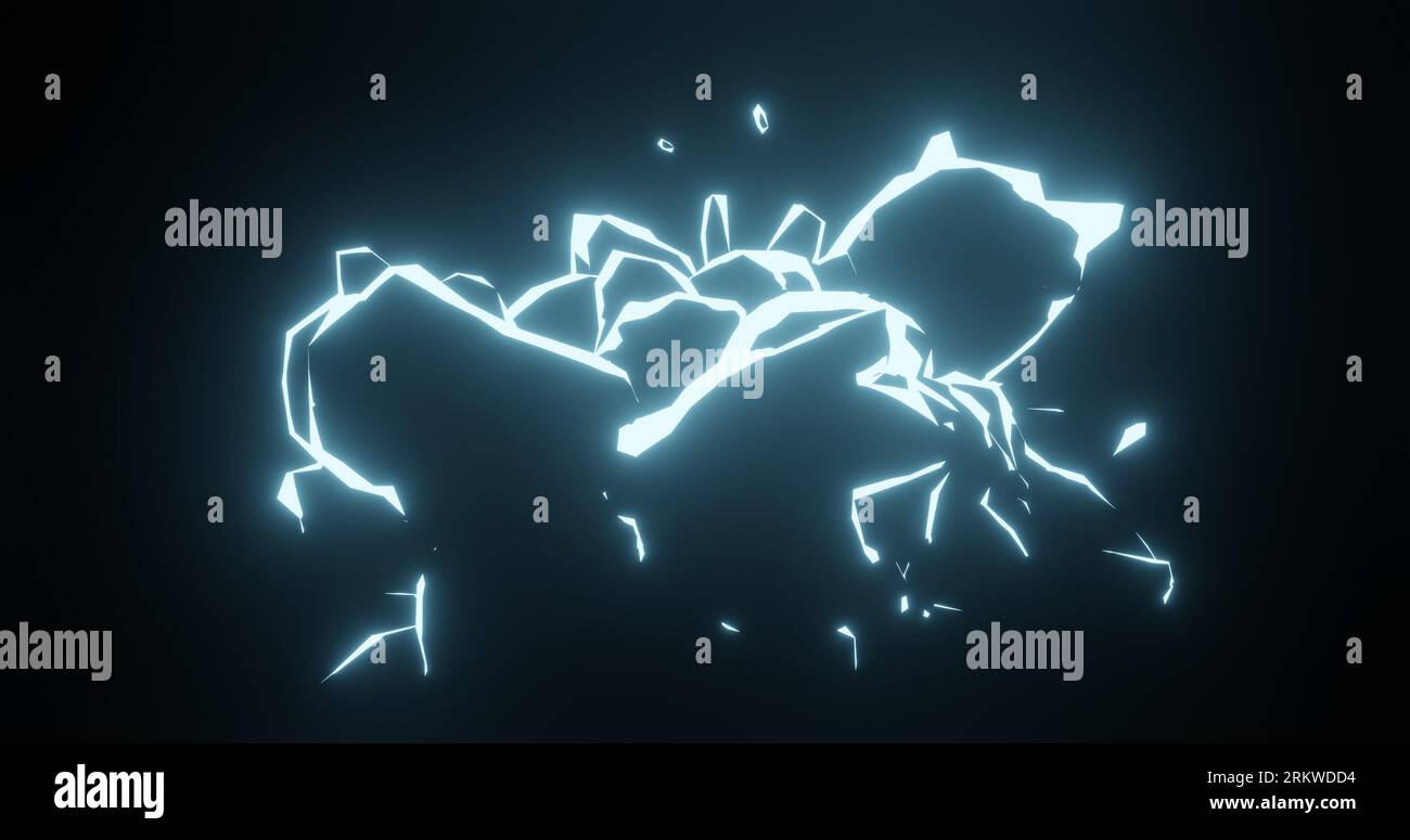 Electricity for high voltage, shock or lightning effects Stock Photo ...