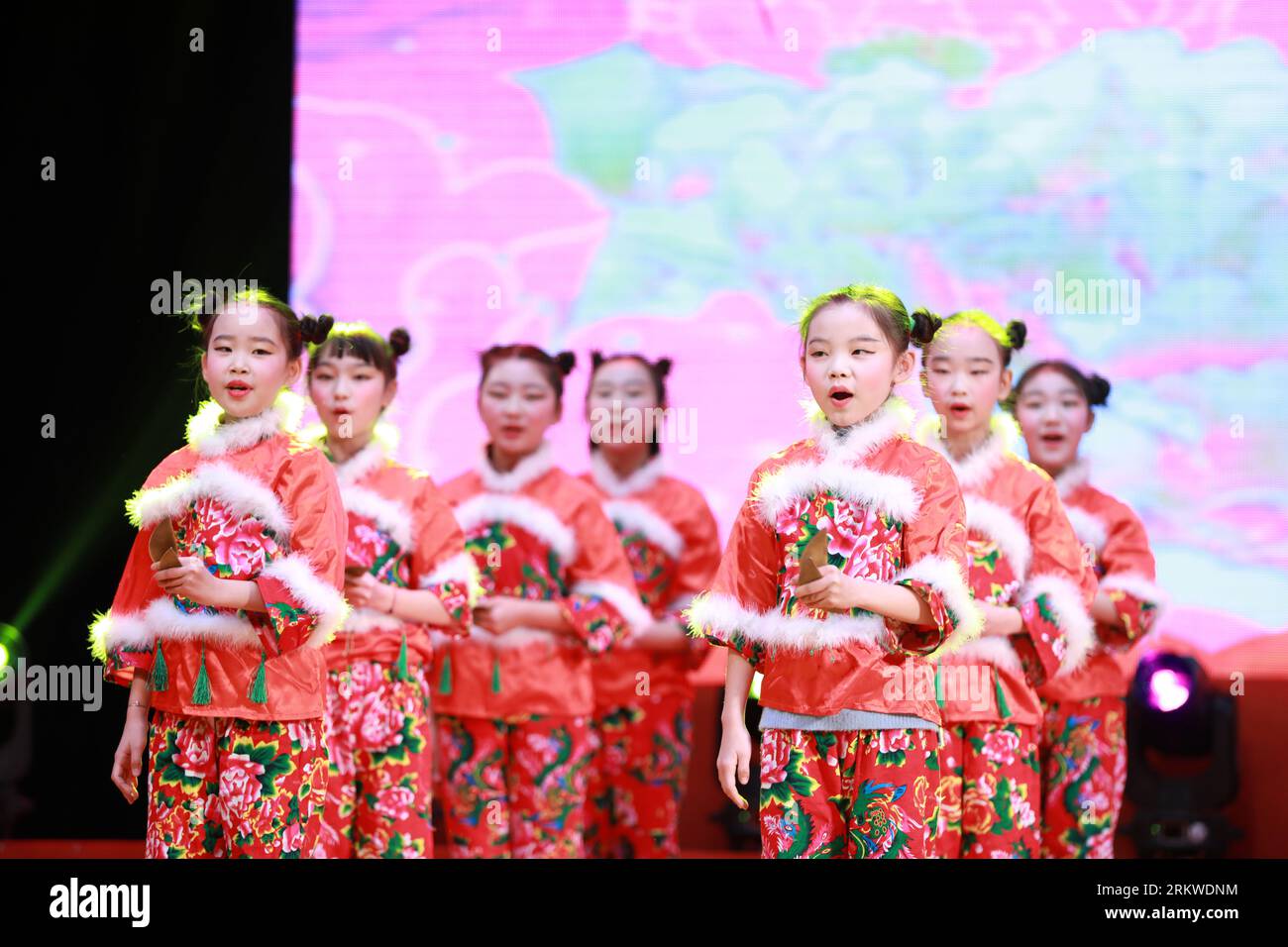 LUANNAN COUNTY, Hebei Province, China - January 1, 2020: Chinese ...
