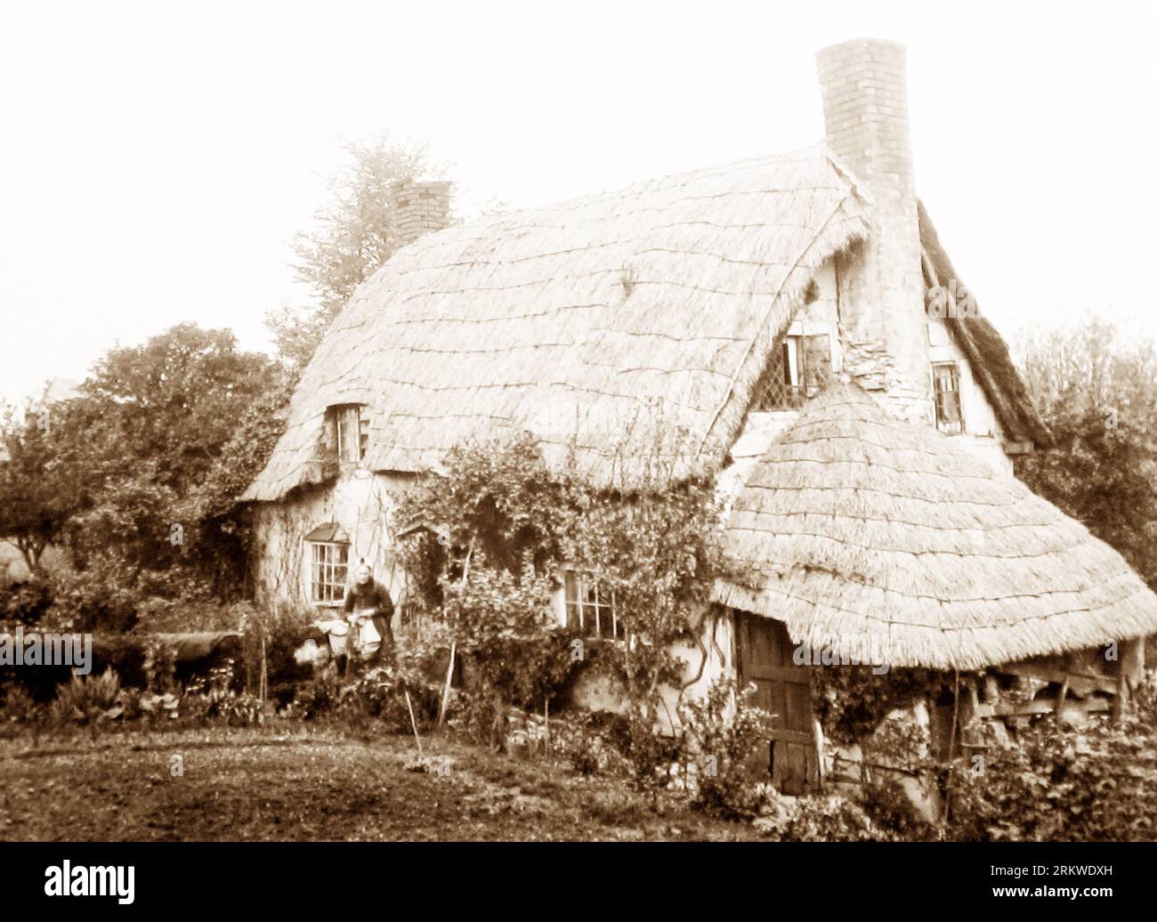 Rural thatched cottage hi-res stock photography and images - Alamy