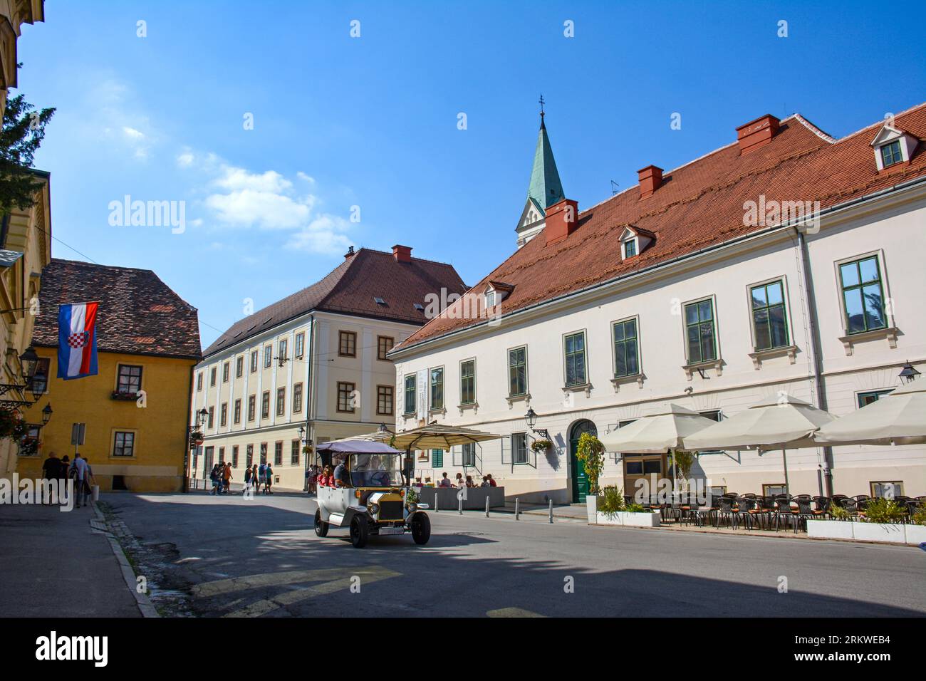 The Facade of the Museum of Broken Relationships in Zagreb Upper Town ...