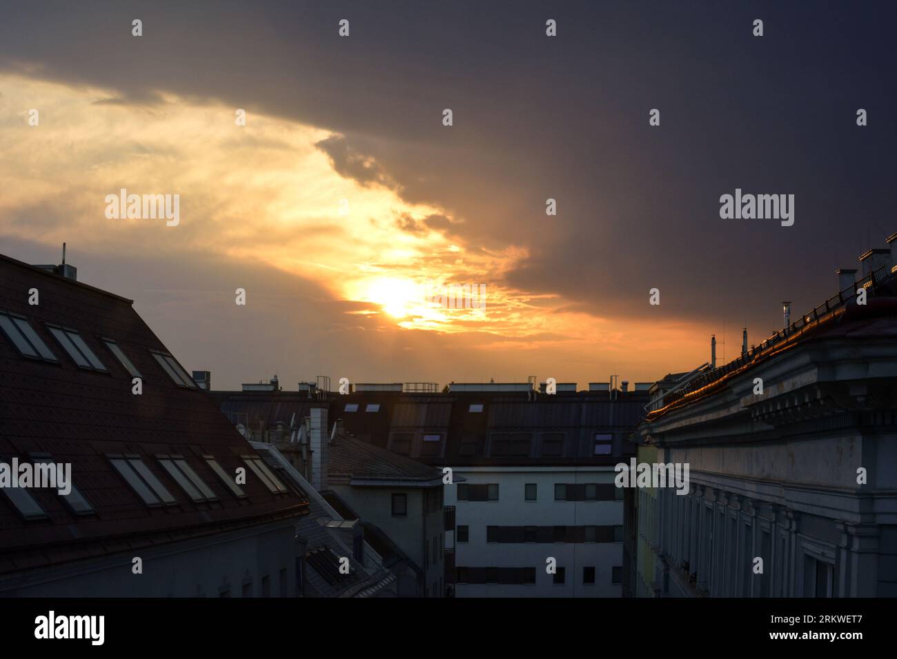 Rooftop vienna hi-res stock photography and images - Alamy