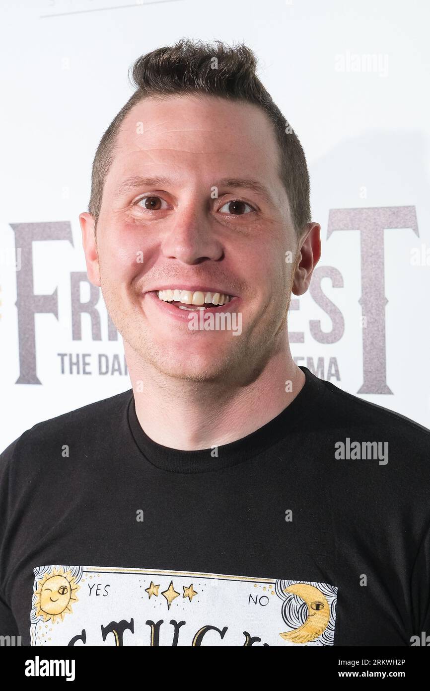 London, UK. 25th Aug, 2023. John Pata photographed at the International Premiere of Black Mold ...