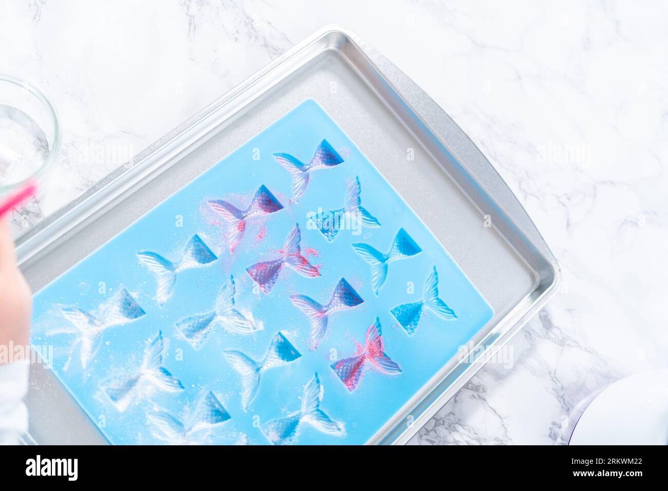 Chocolate mermaid tails Stock Photo - Alamy