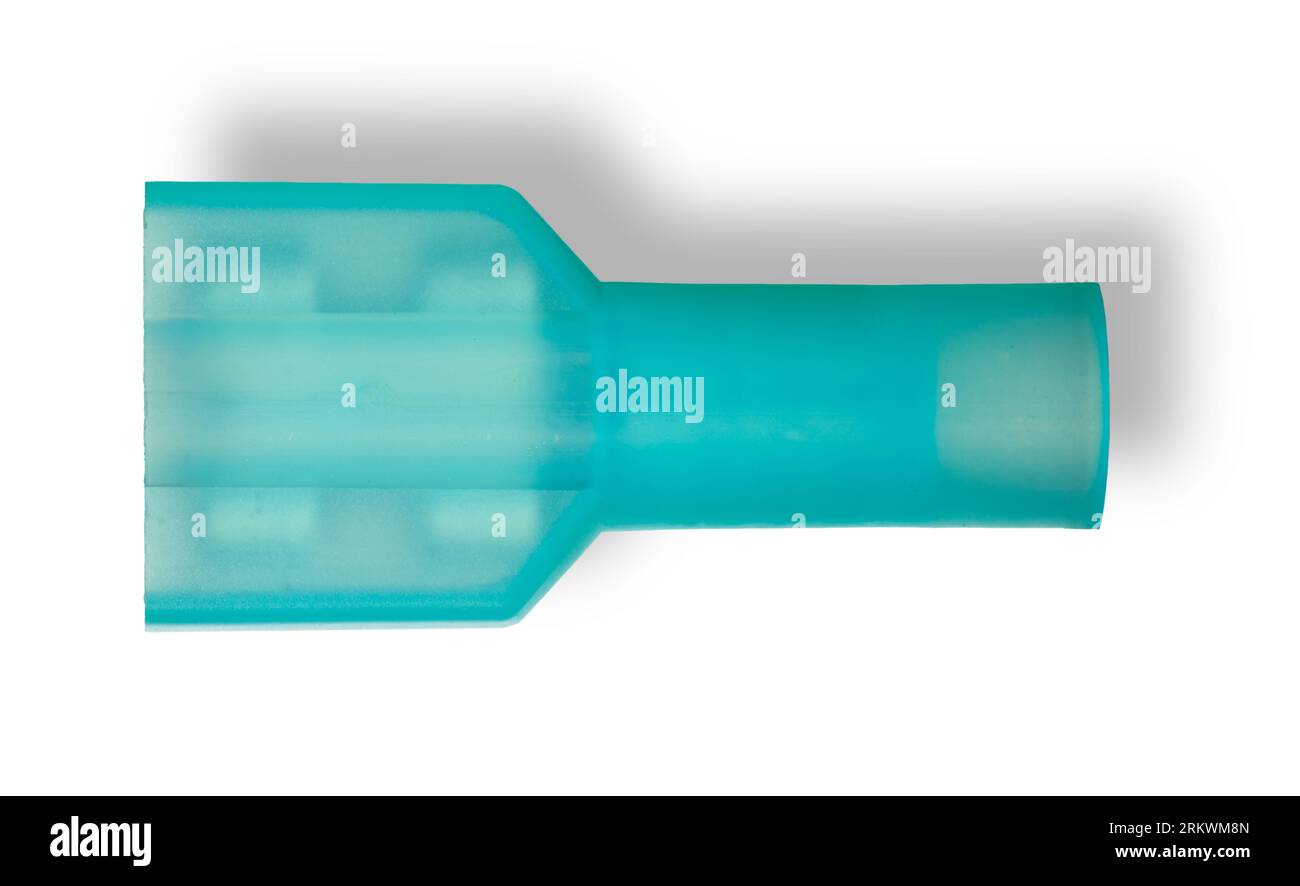 Female spade connector Cut Out Stock Images & Pictures - Alamy
