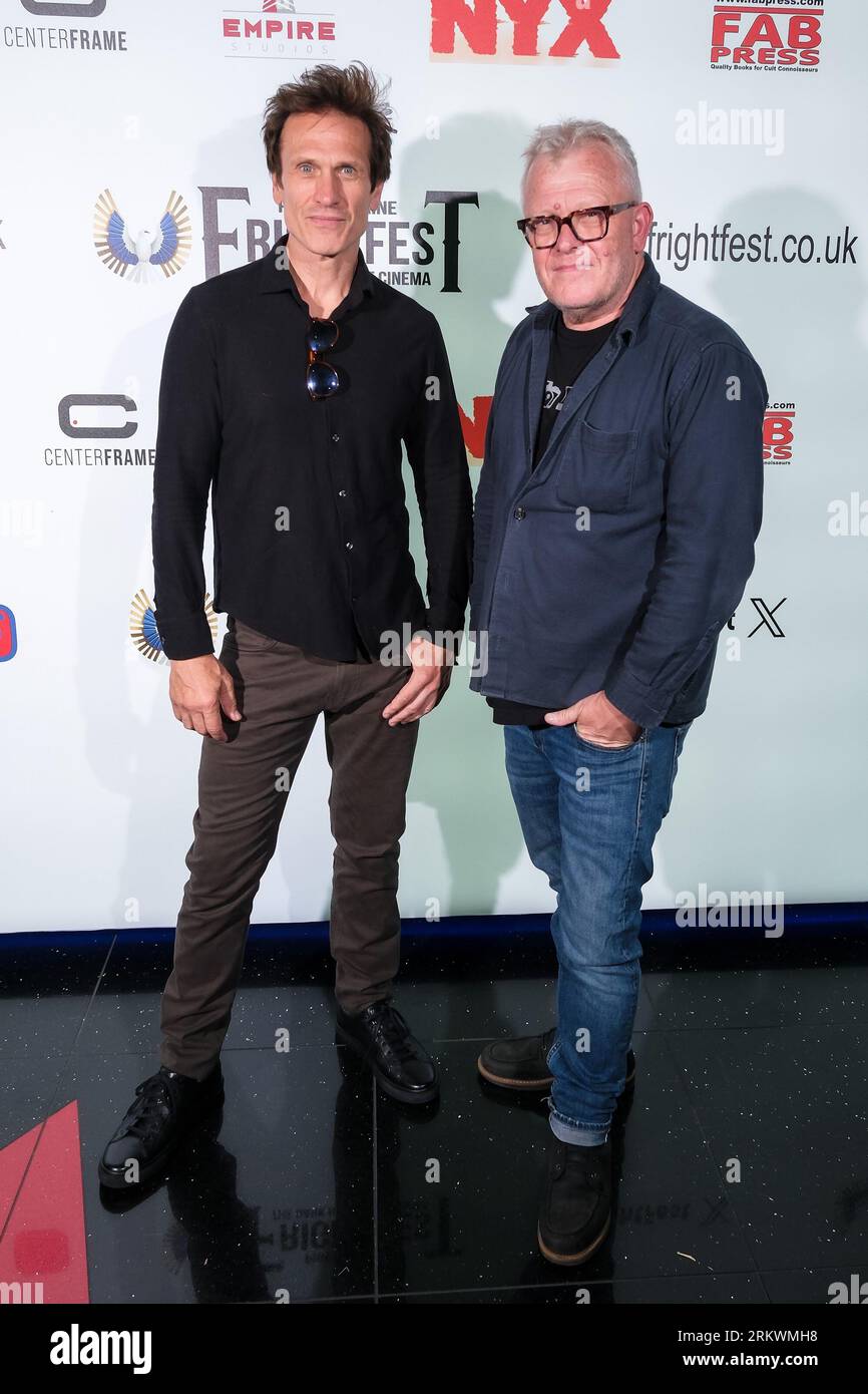 London, UK. 25th Aug, 2023. Simon Merrells and Mitch Jenkins ...