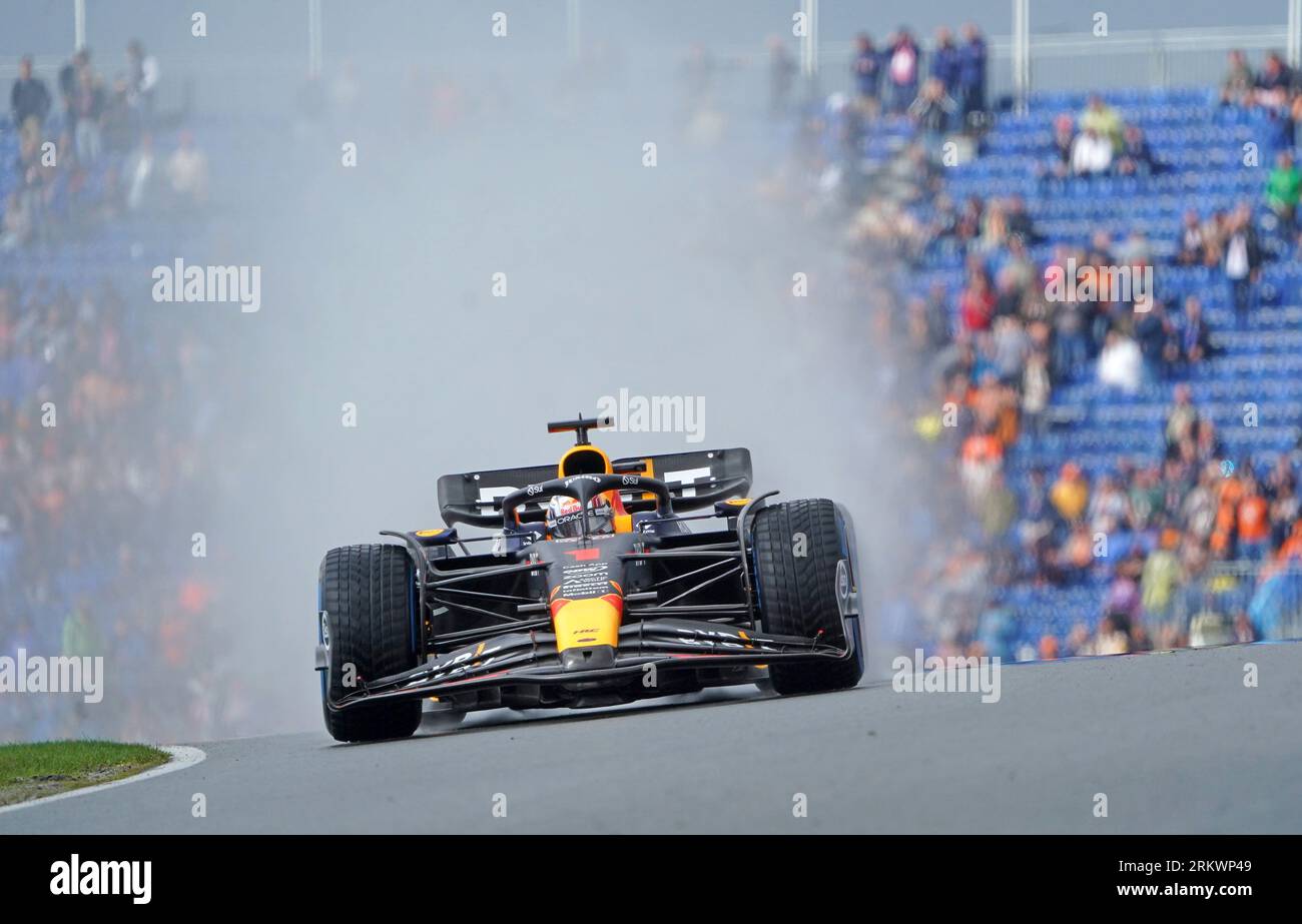 Red Bull Racing's Max Verstappen during third practice ahead of the ...