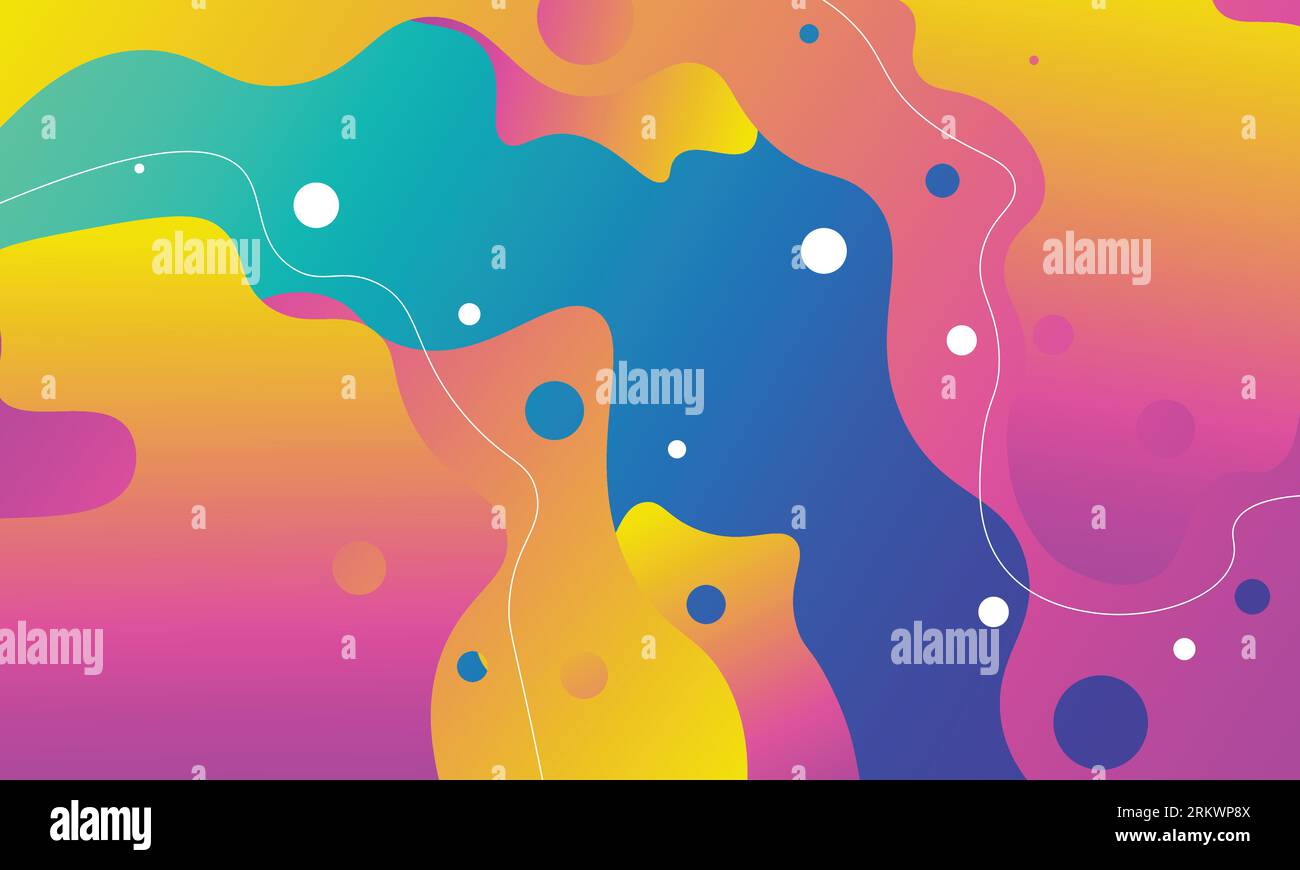 Abstract fluid background. Vector illustration Stock Vector Image & Art ...