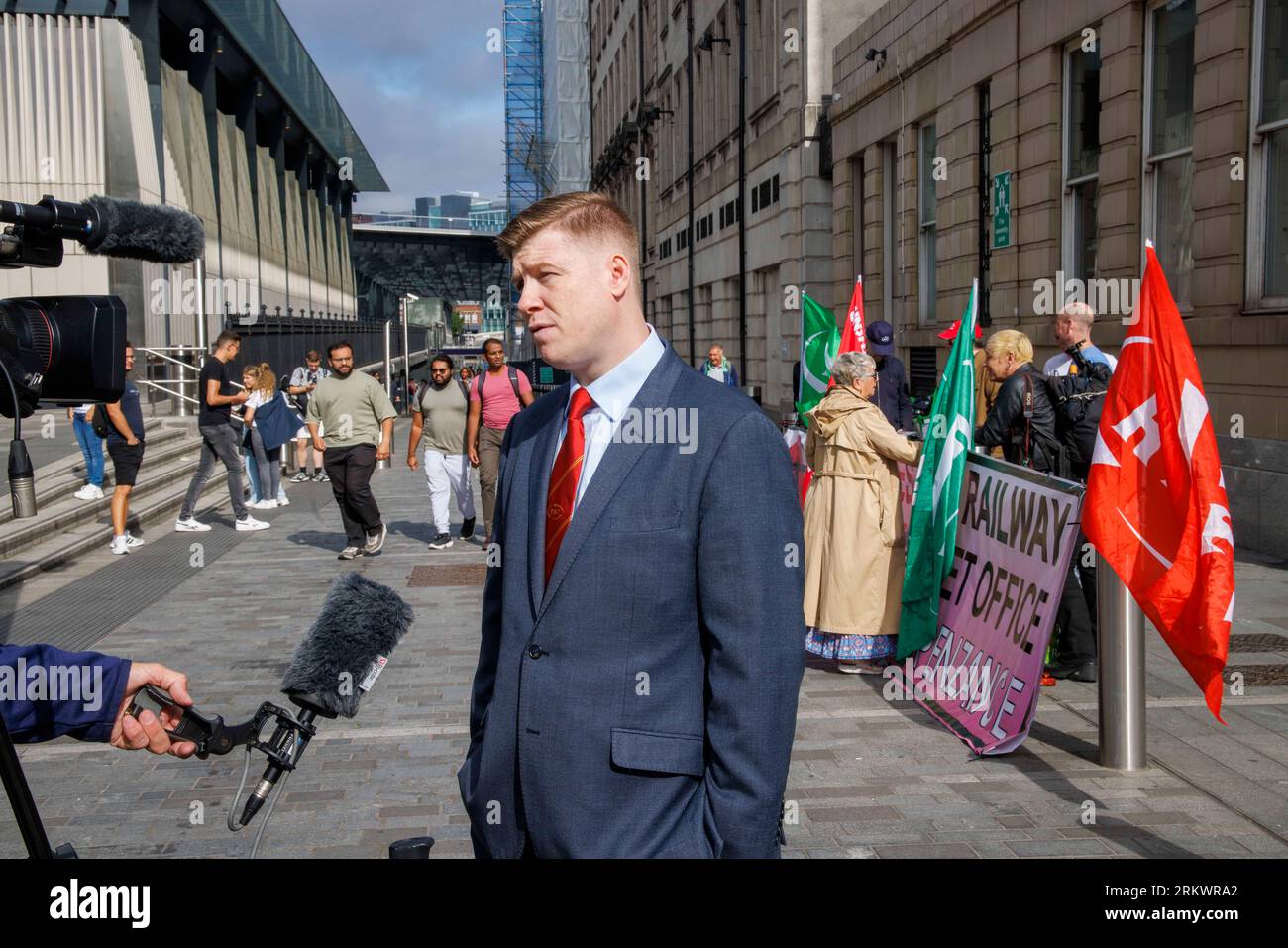 London, UK. 26th Aug, 2023. Eddie Dempsey, Senior Assistant General ...
